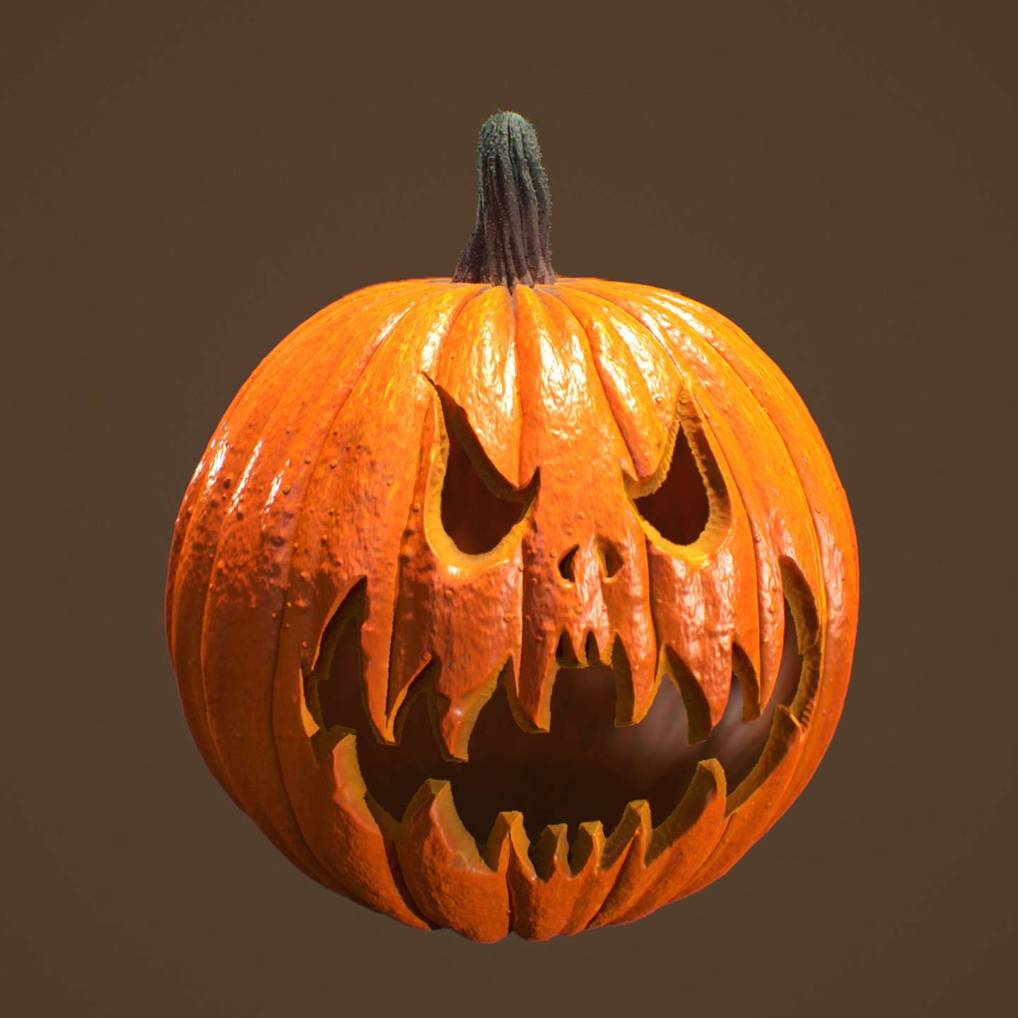 ArtStation - Halloween Pumpkin - Substance Designer