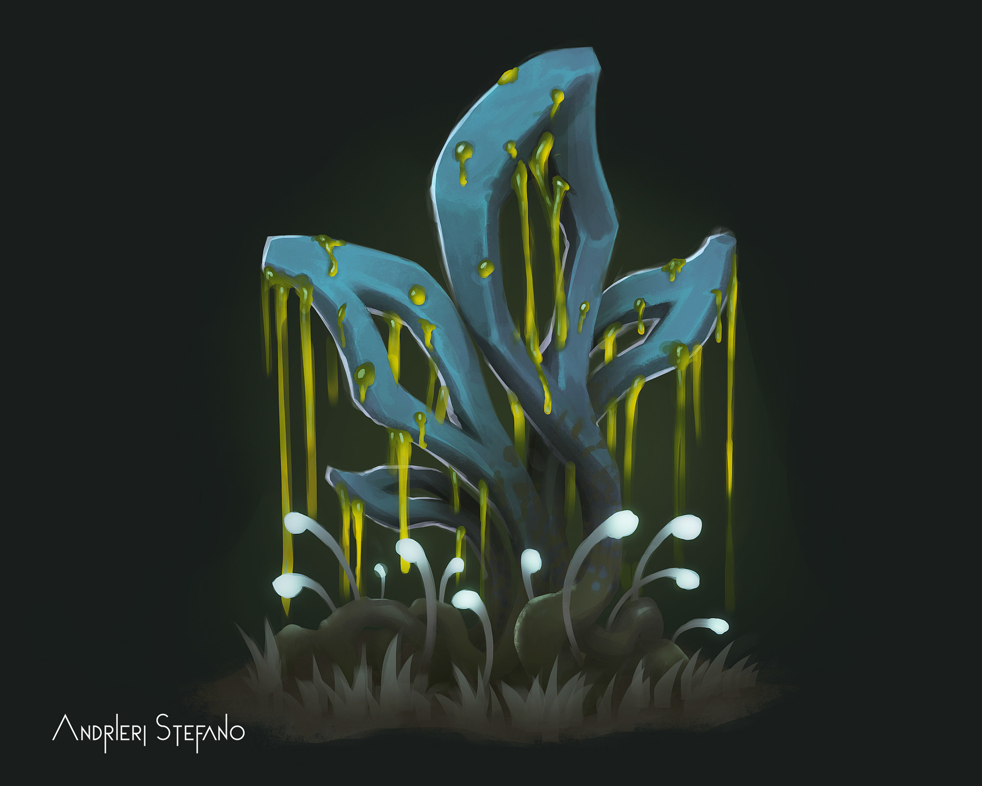 ArtStation - Alien Plants