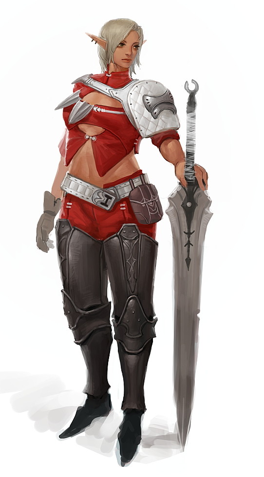 ArtStation - dark elf