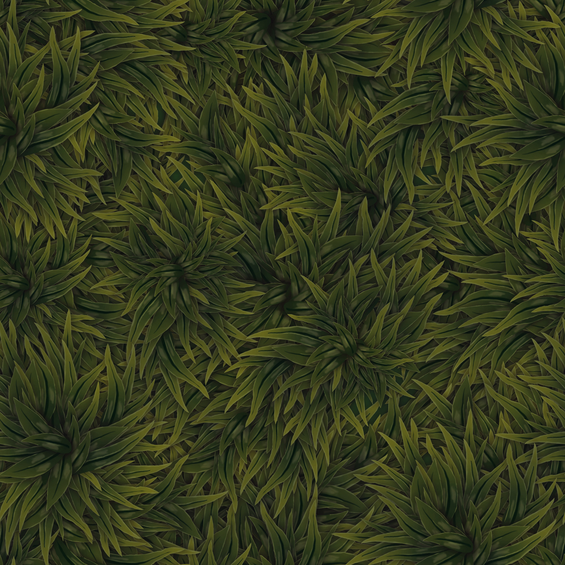 Carter Pytel - Hand Painted Jungle Texture