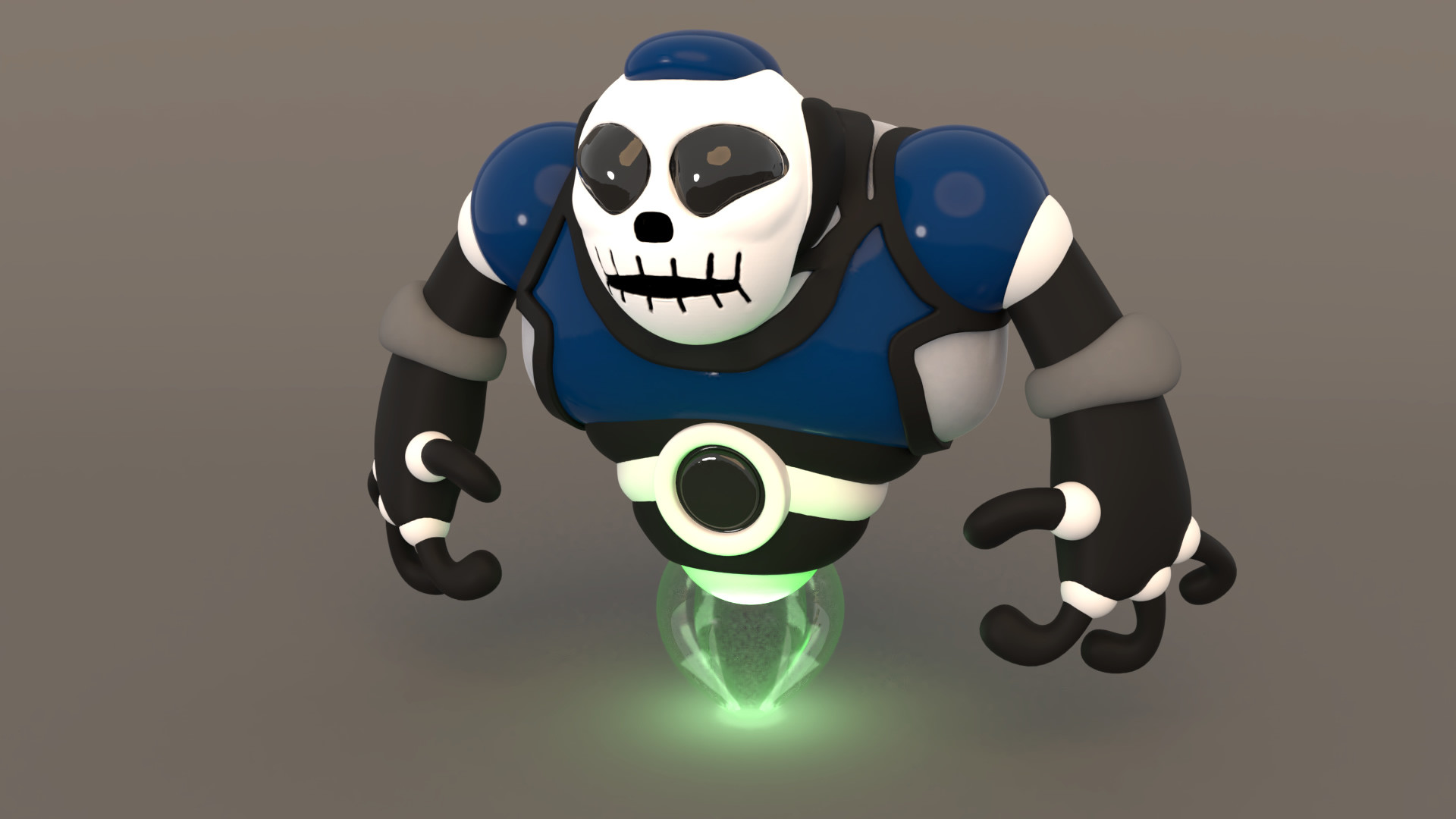 Wady Mee-asa - T-Y2K Bot is a Zombie Robot Bouncer ( Security Guard )