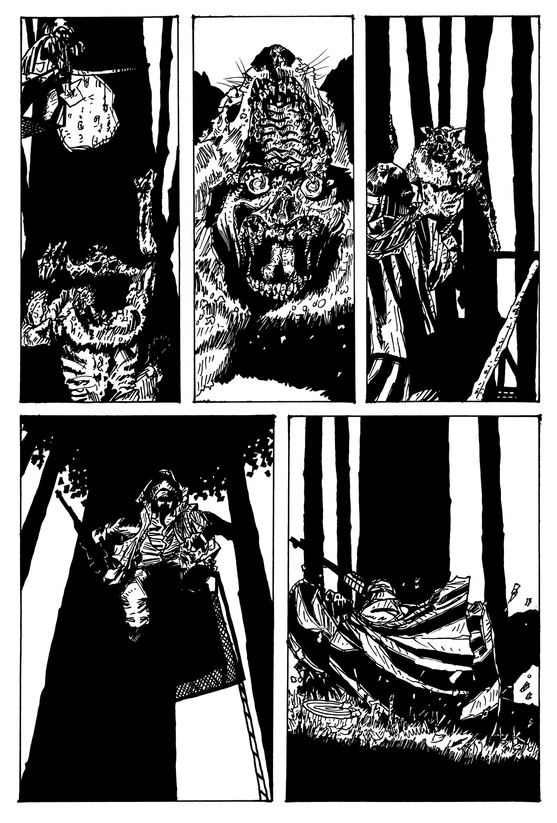 Tyler Gould - Skinwalker Short Comic - In Progress