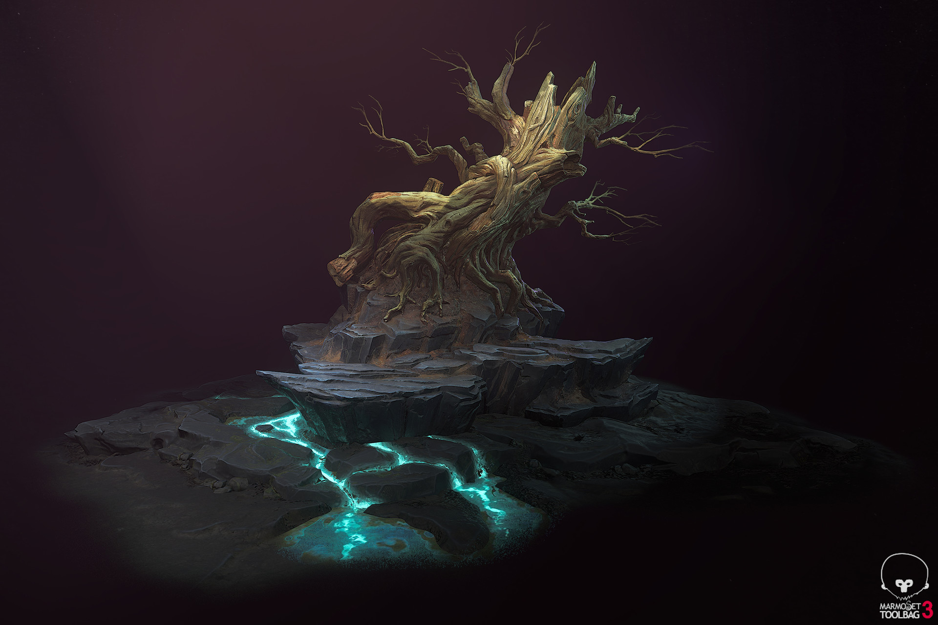 ArtStation - old tree