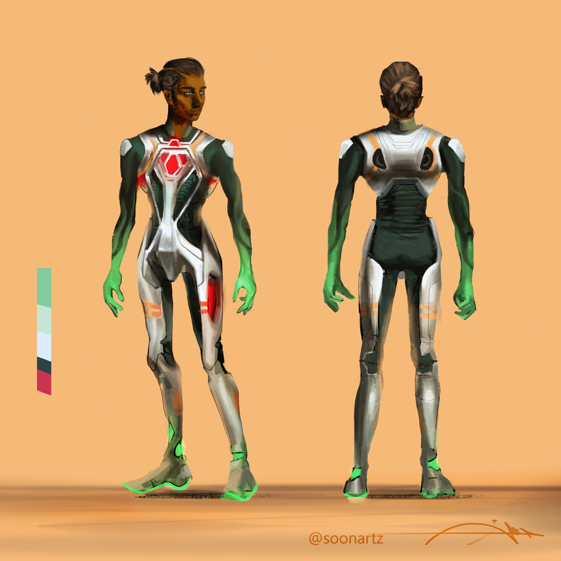 ArtStation - Sci fi character design