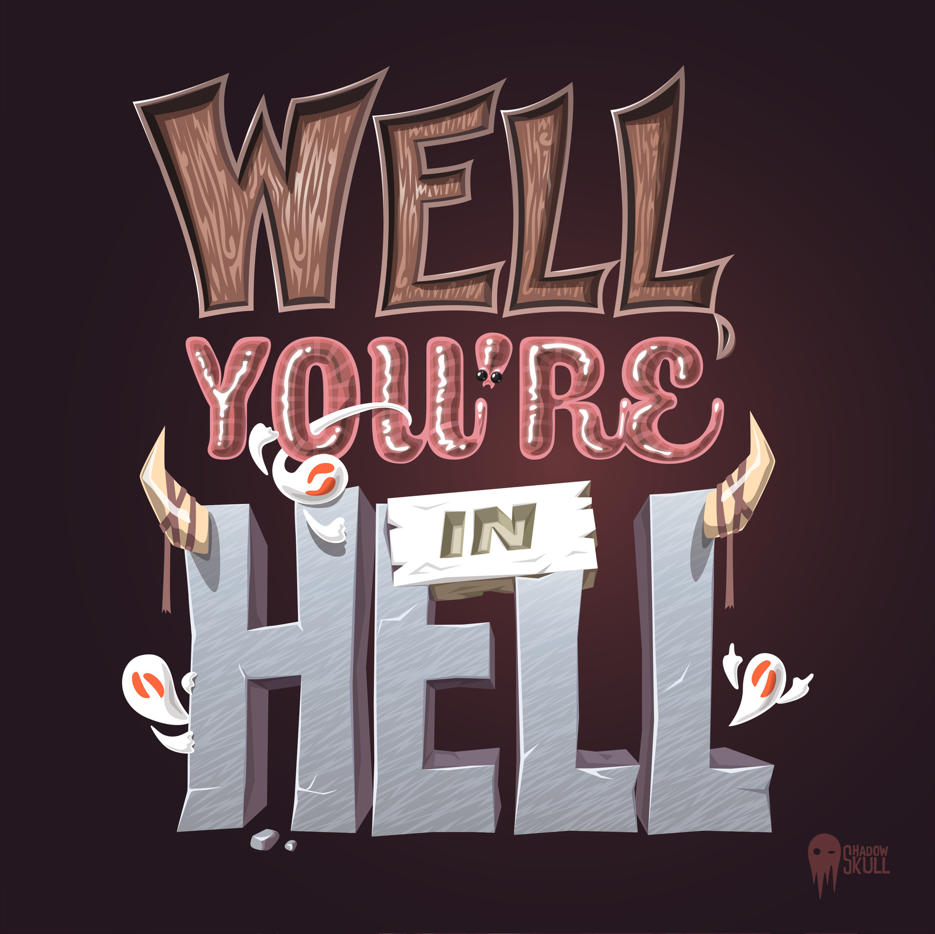 ArtStation - Well, you're in hell!