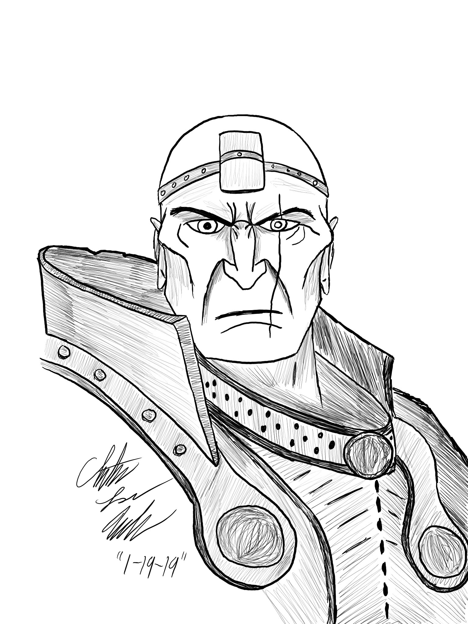 ArtStation - Warhammers Luthor Huss