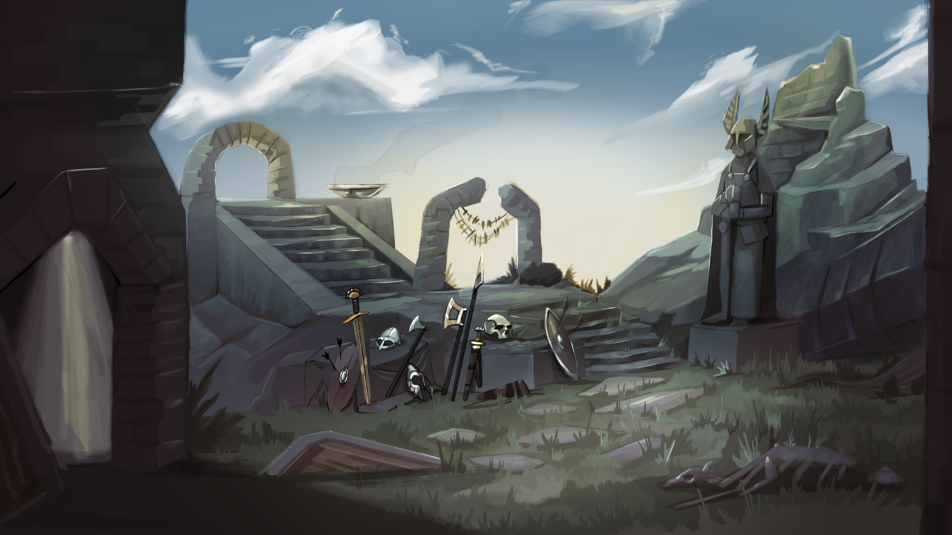 ArtStation - The Lair of the Redcap