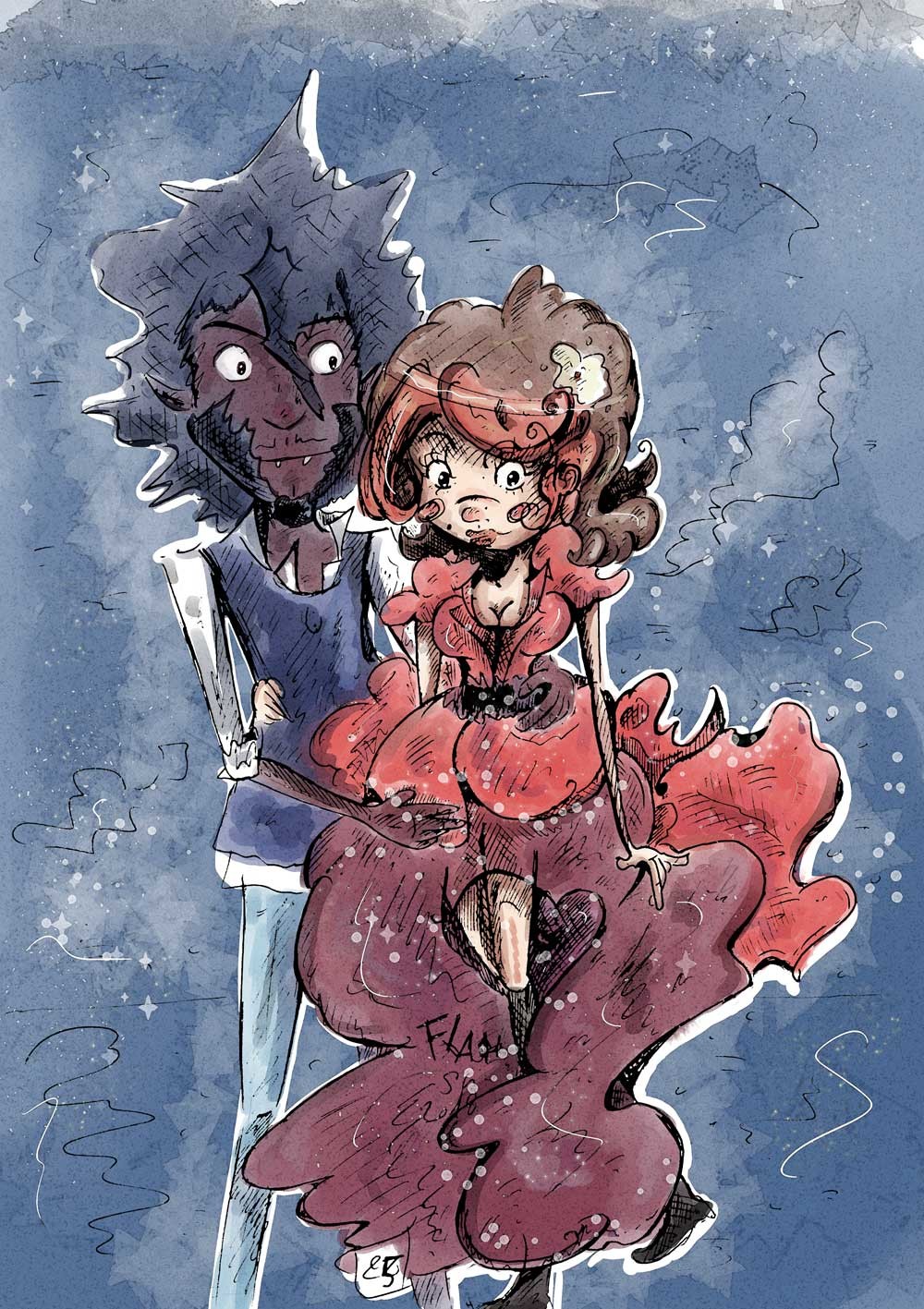 ArtStation - character from my comic strip