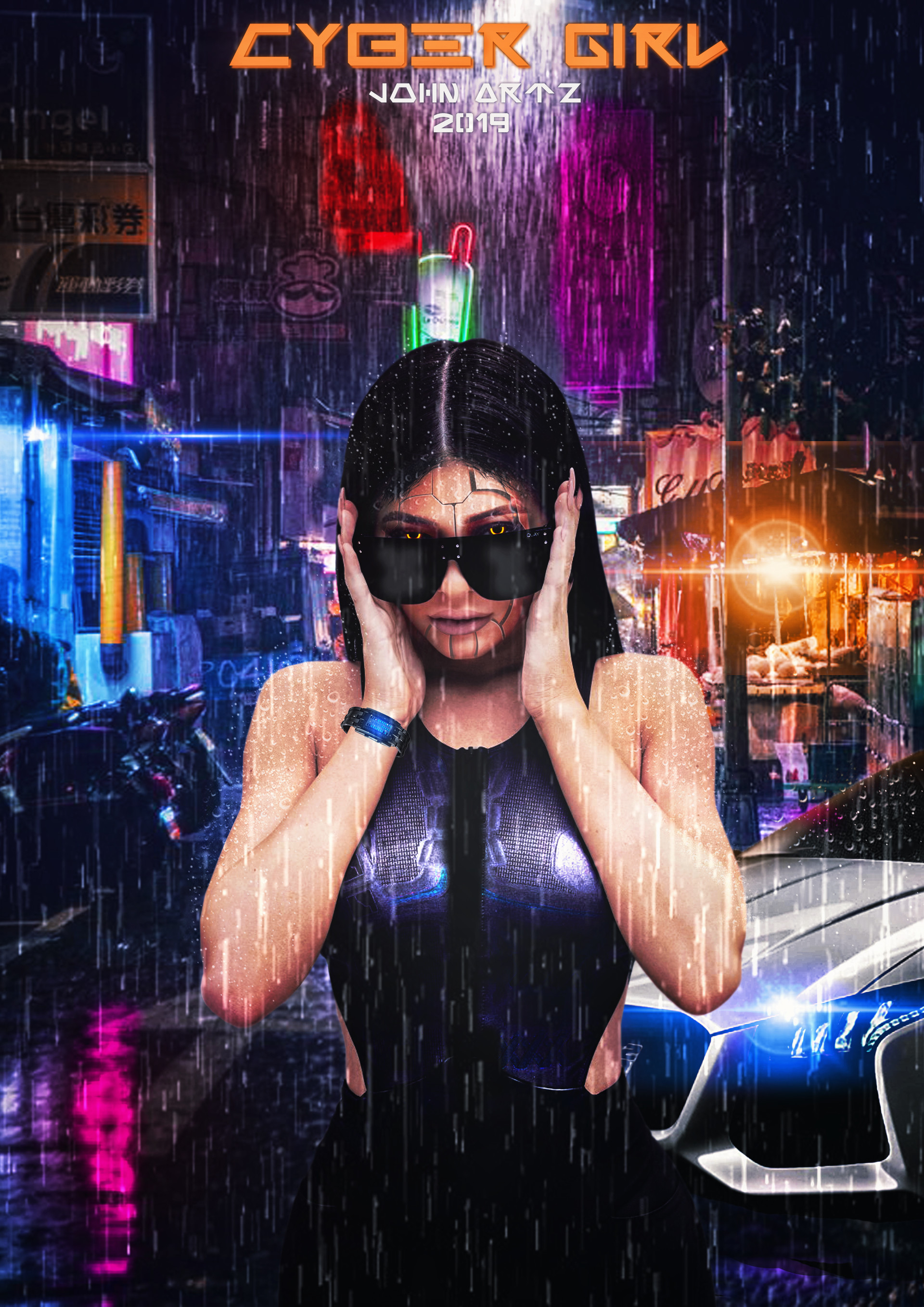 ArtStation - Cyber Girl