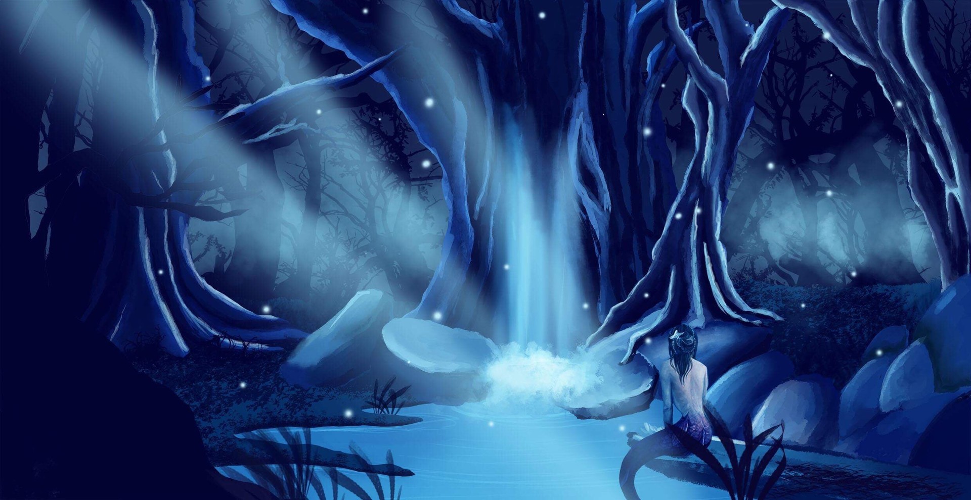 ArtStation - The mermaid’s forest