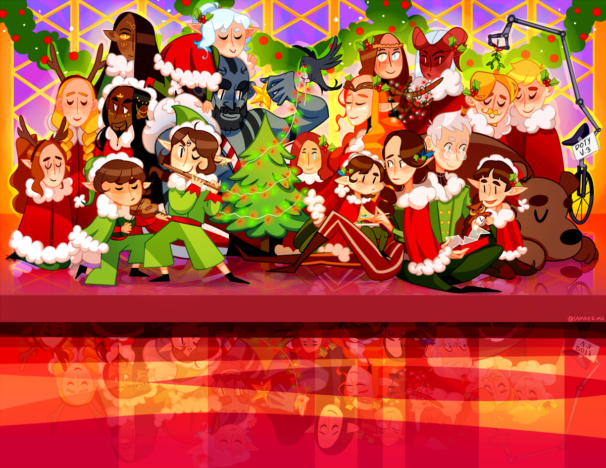 ArtStation - Critical Role Fanart: Critmas 2017