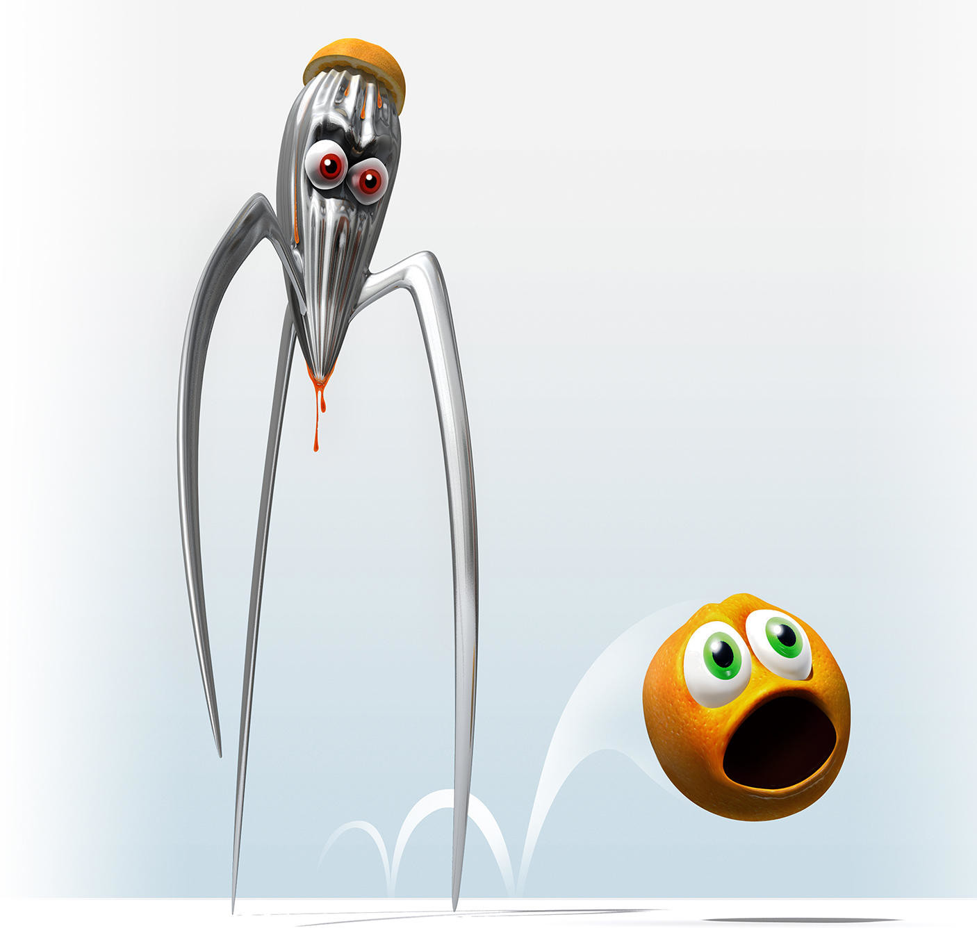 ArtStation - Bloody orange