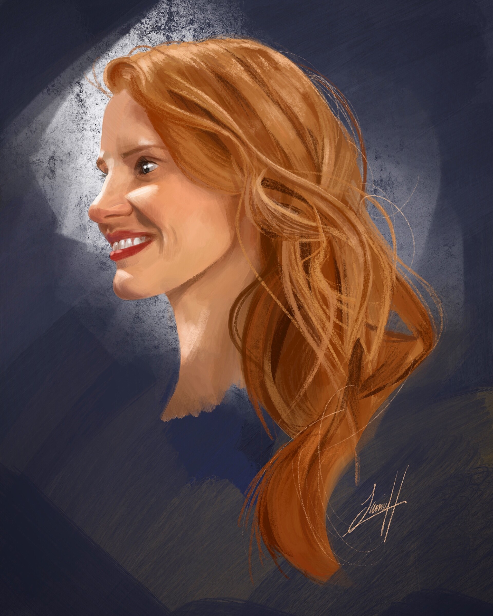 ArtStation - Jessica Chastain