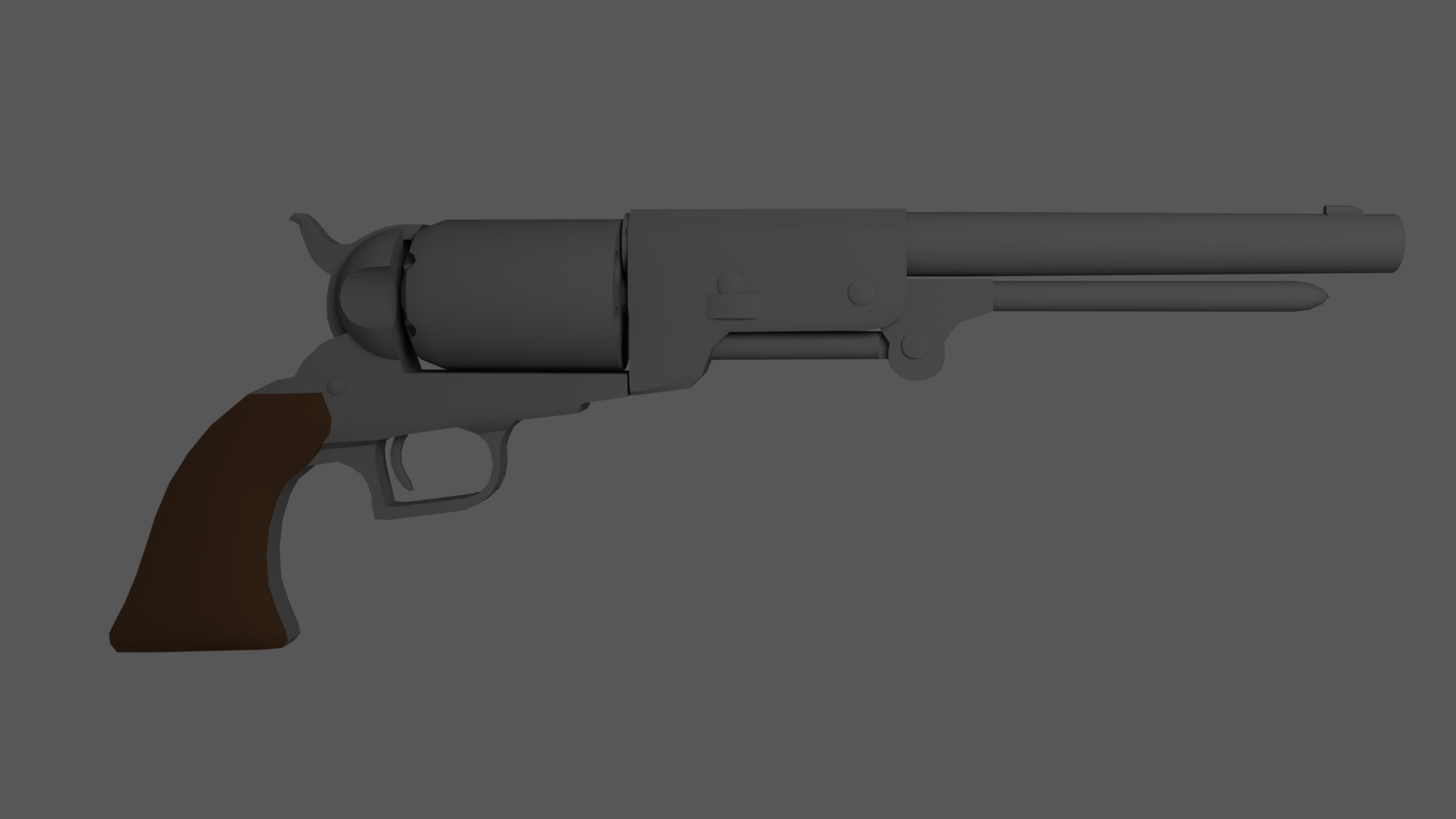Weston Covey - Colt Dragoon Low Poly