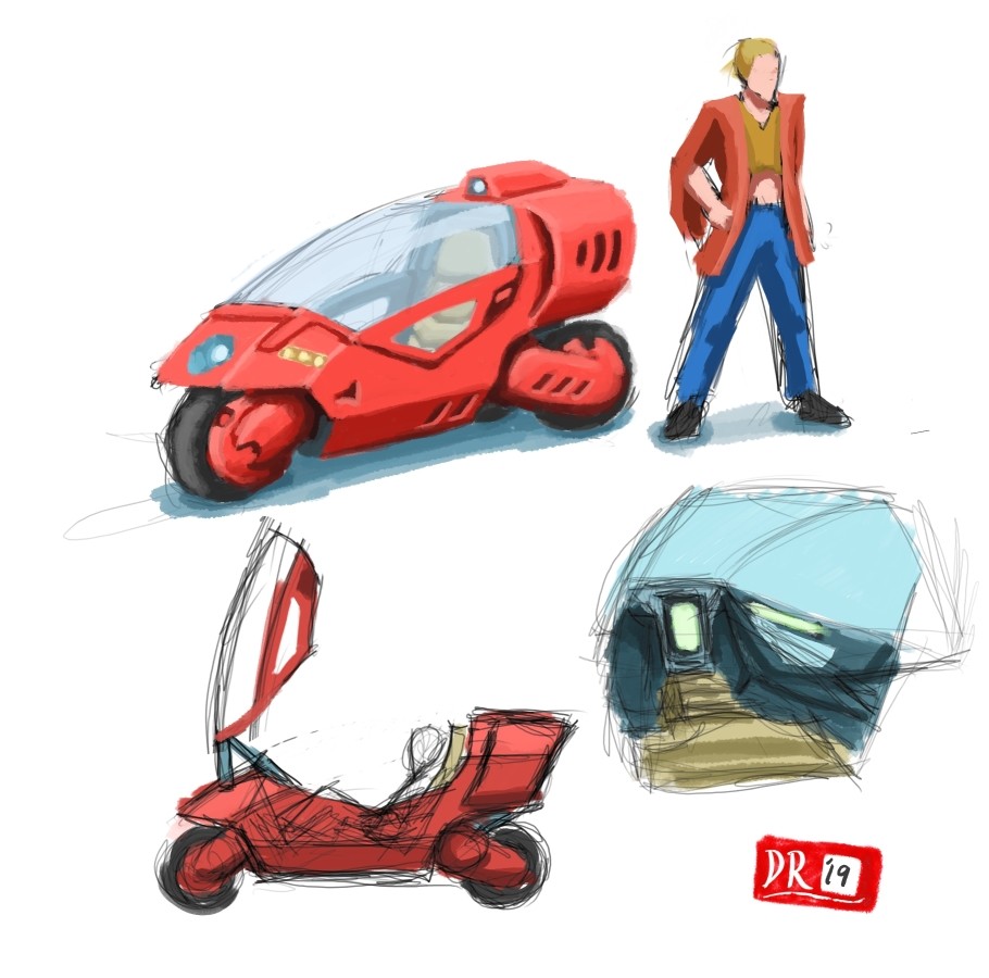 ArtStation - Personal Transport Pod Concept