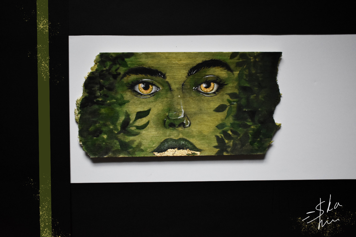 ArtStation - Painting // green woman