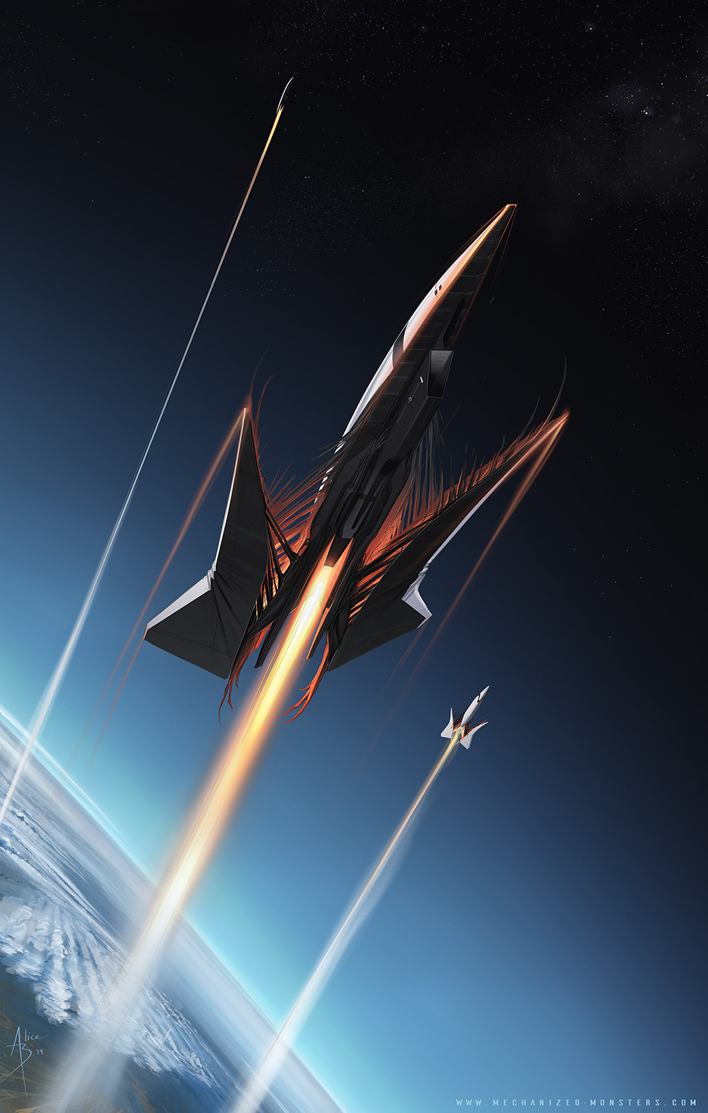 Hypersonic by Alice Bruderer : r/ImaginaryTechnology