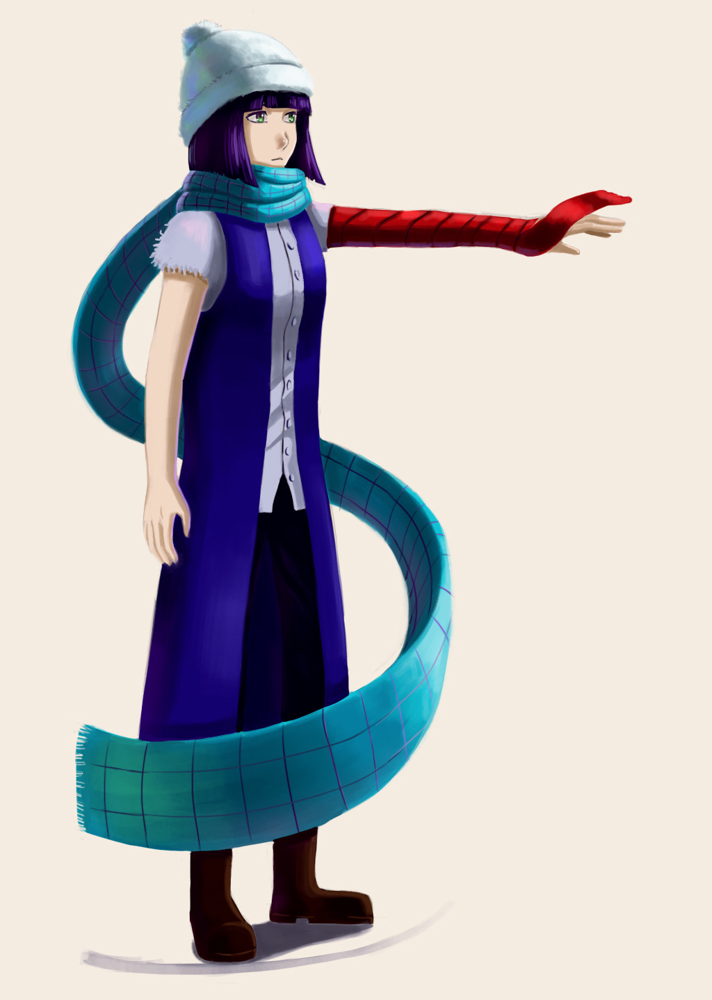 ArtStation - Scarf manipulator