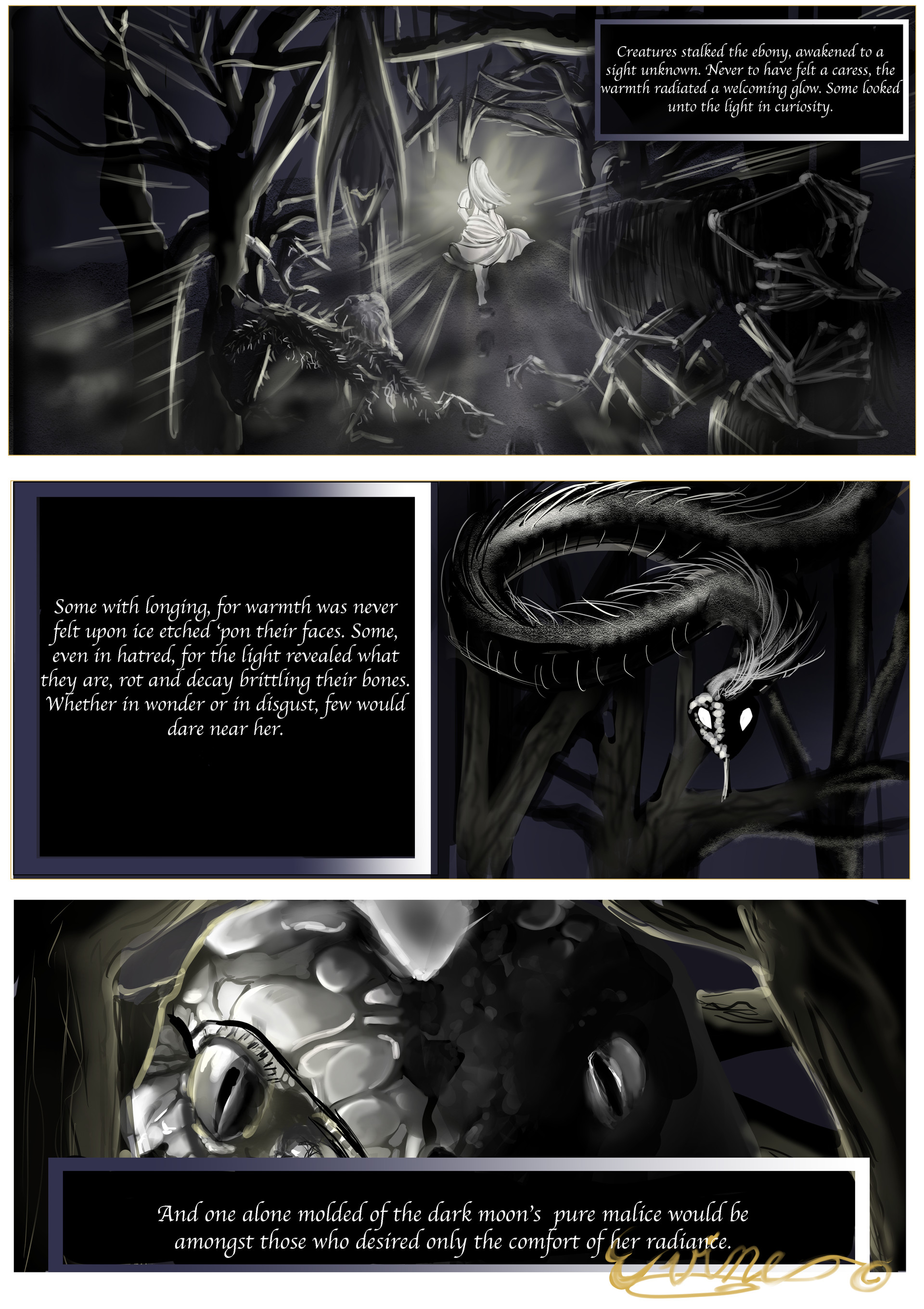 ArtStation - Stardust Lamentations Prologue Pg 3