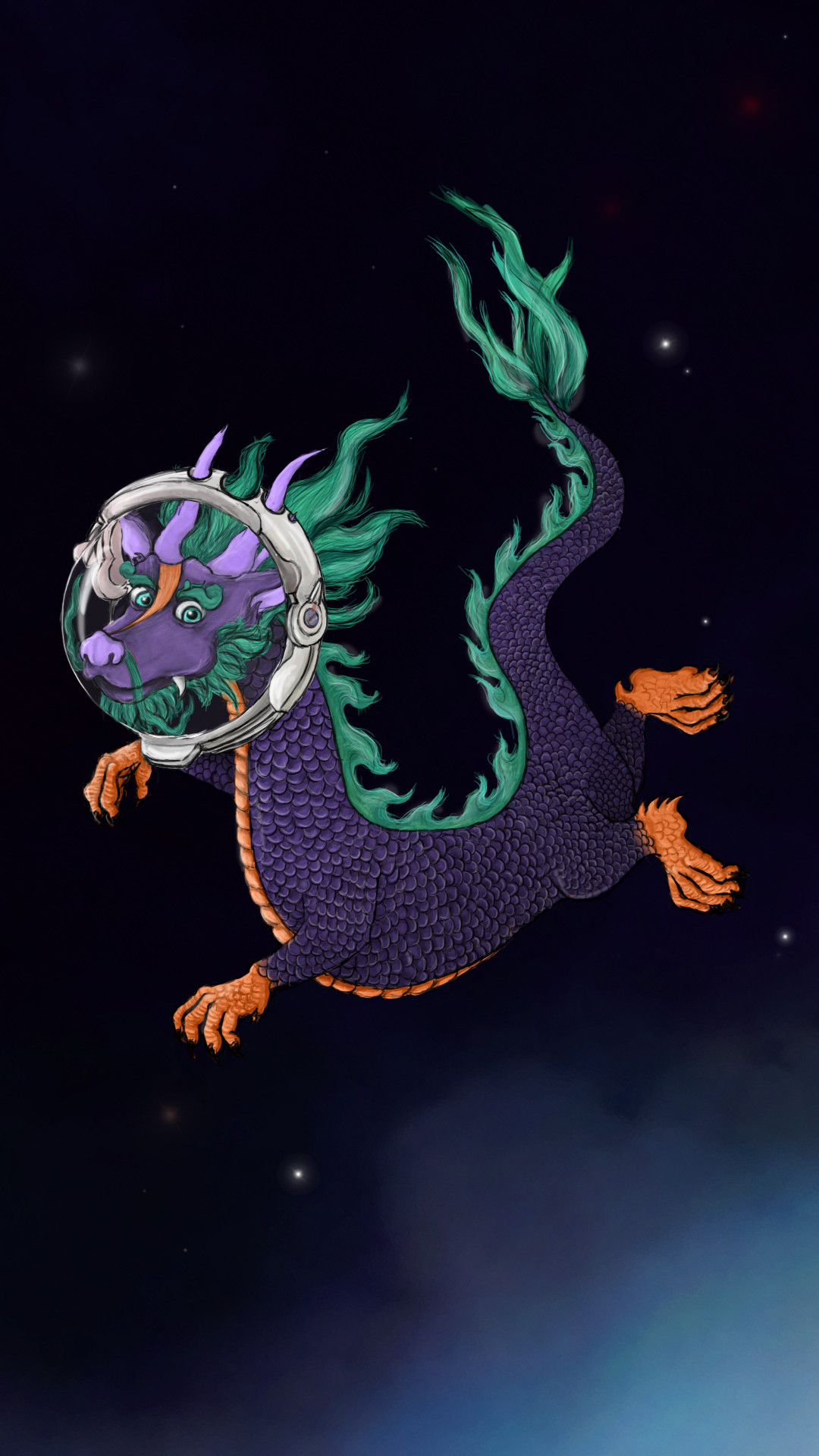 astronaut dragon