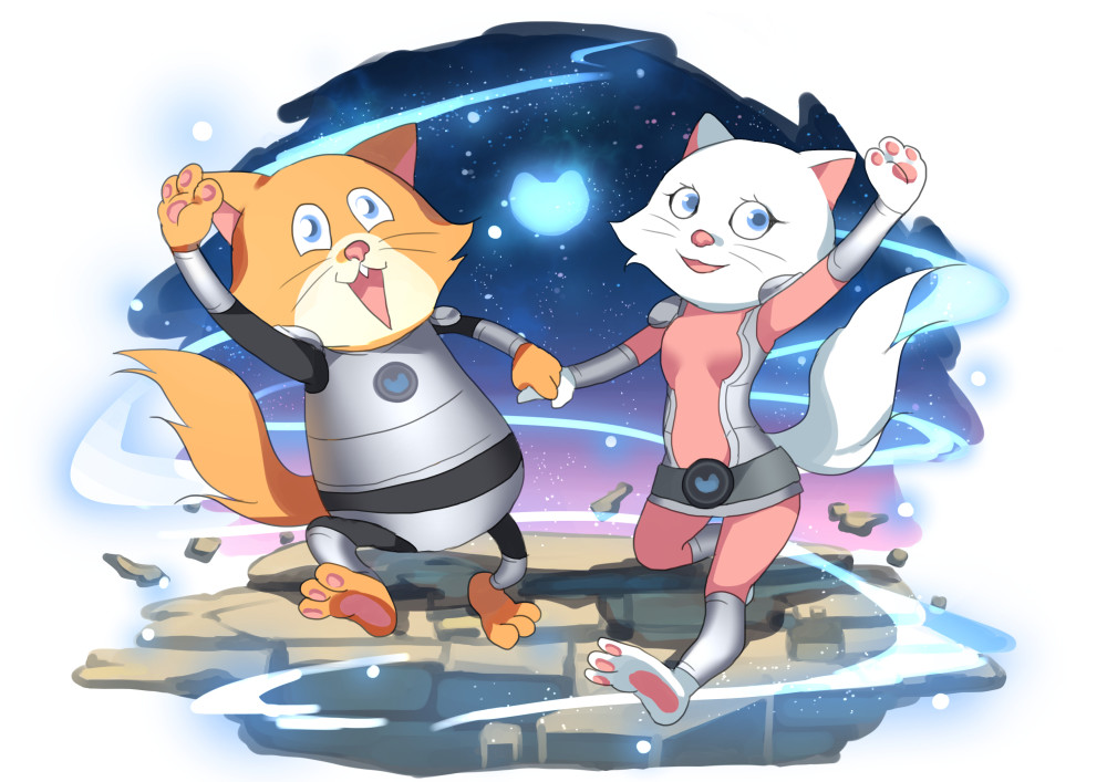 ArtStation - Anime Cats