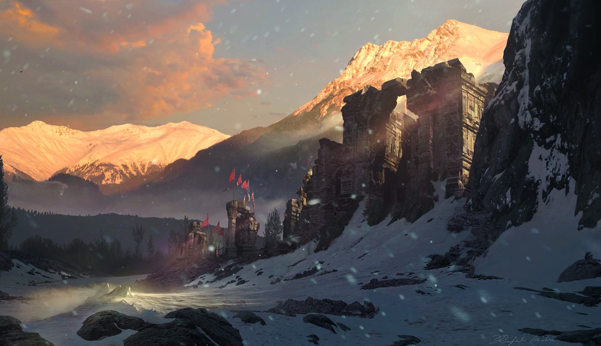 ArtStation - The Ancient Temple