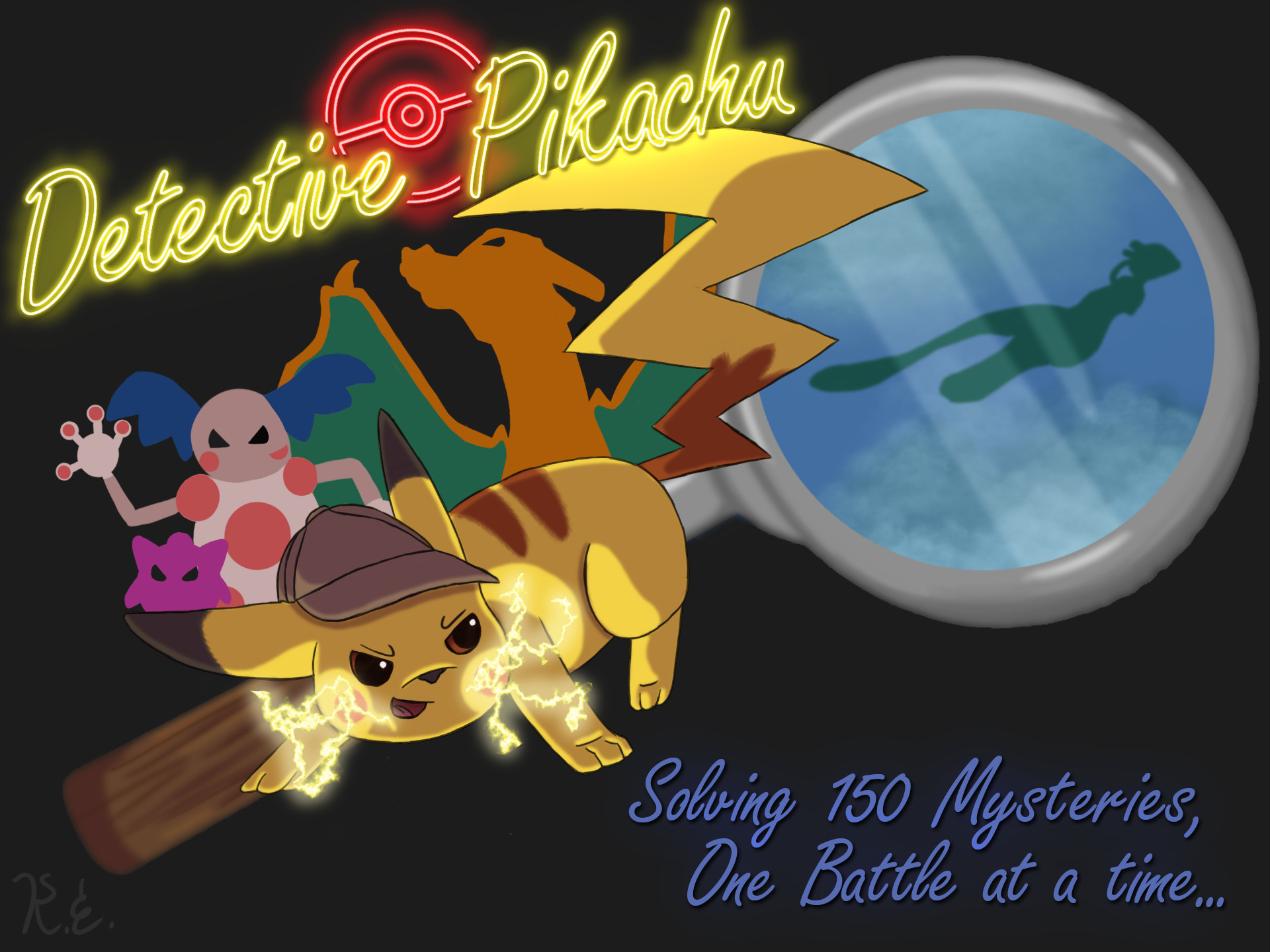 ArtStation - Detective pikachu