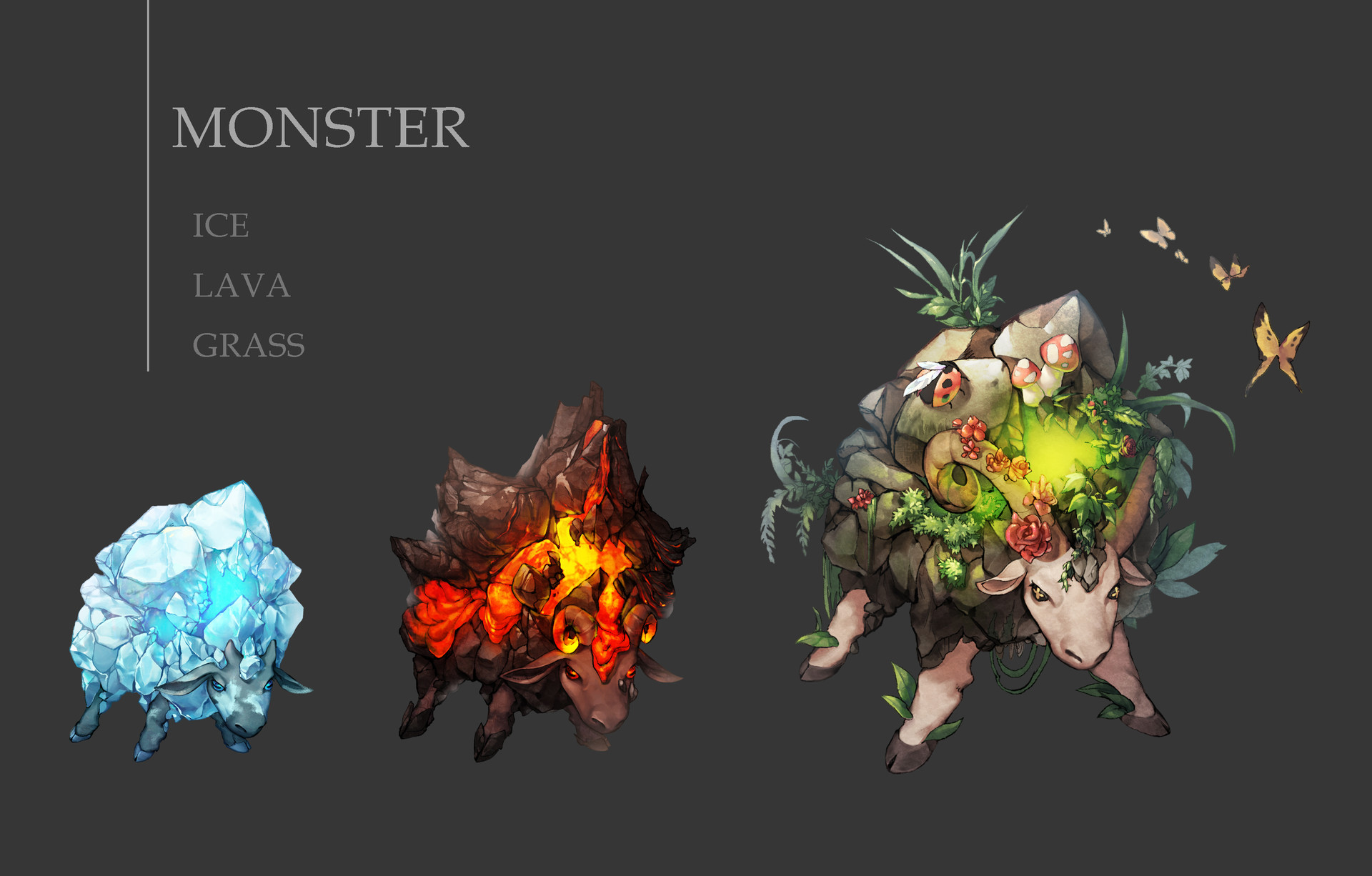 ArtStation - monster