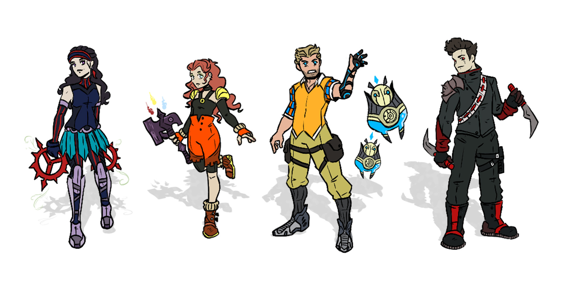 ArtStation - Character Redesign based on 10 year old drawing