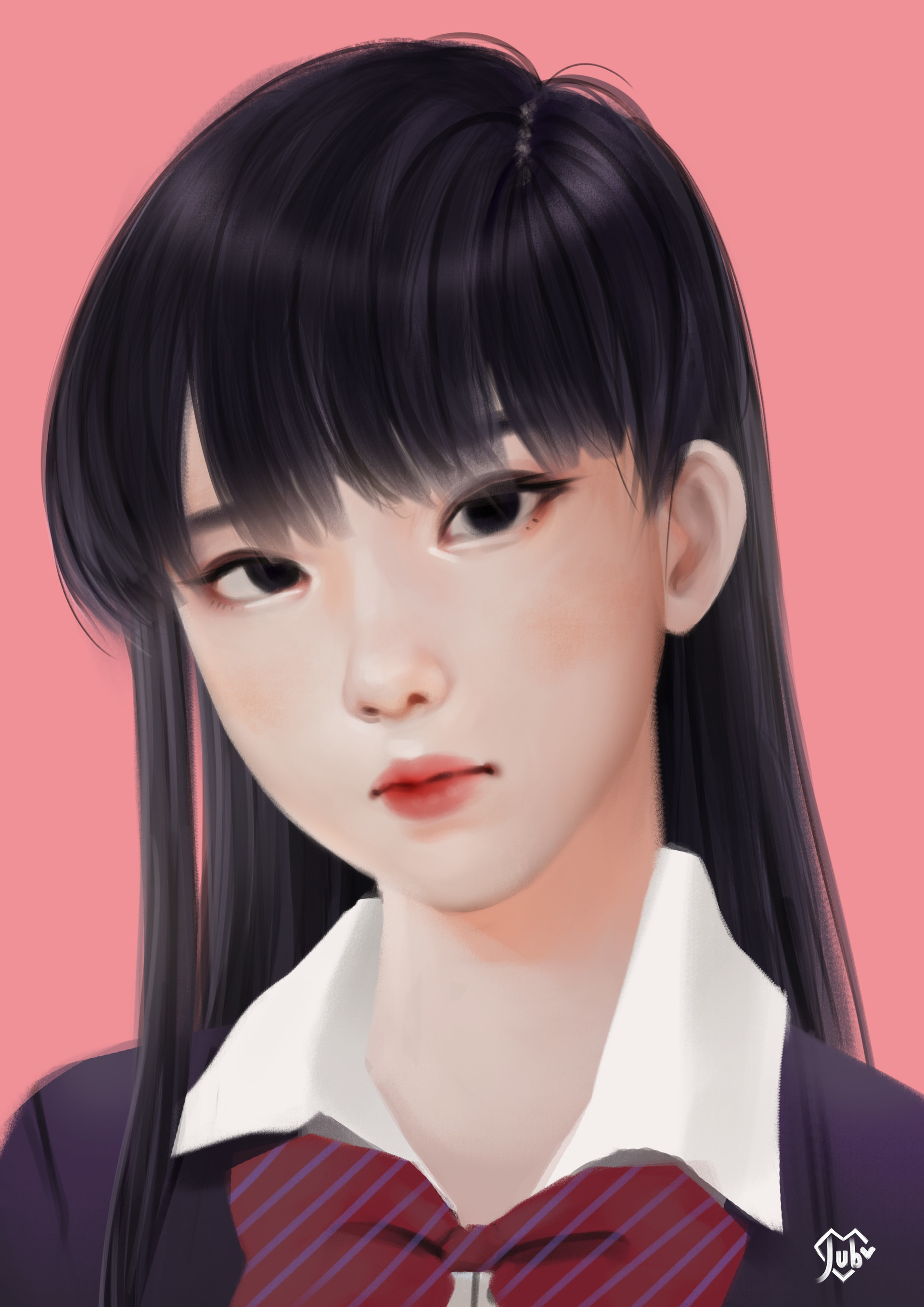 ArtStation - Speedpaint 4 : Komi-san