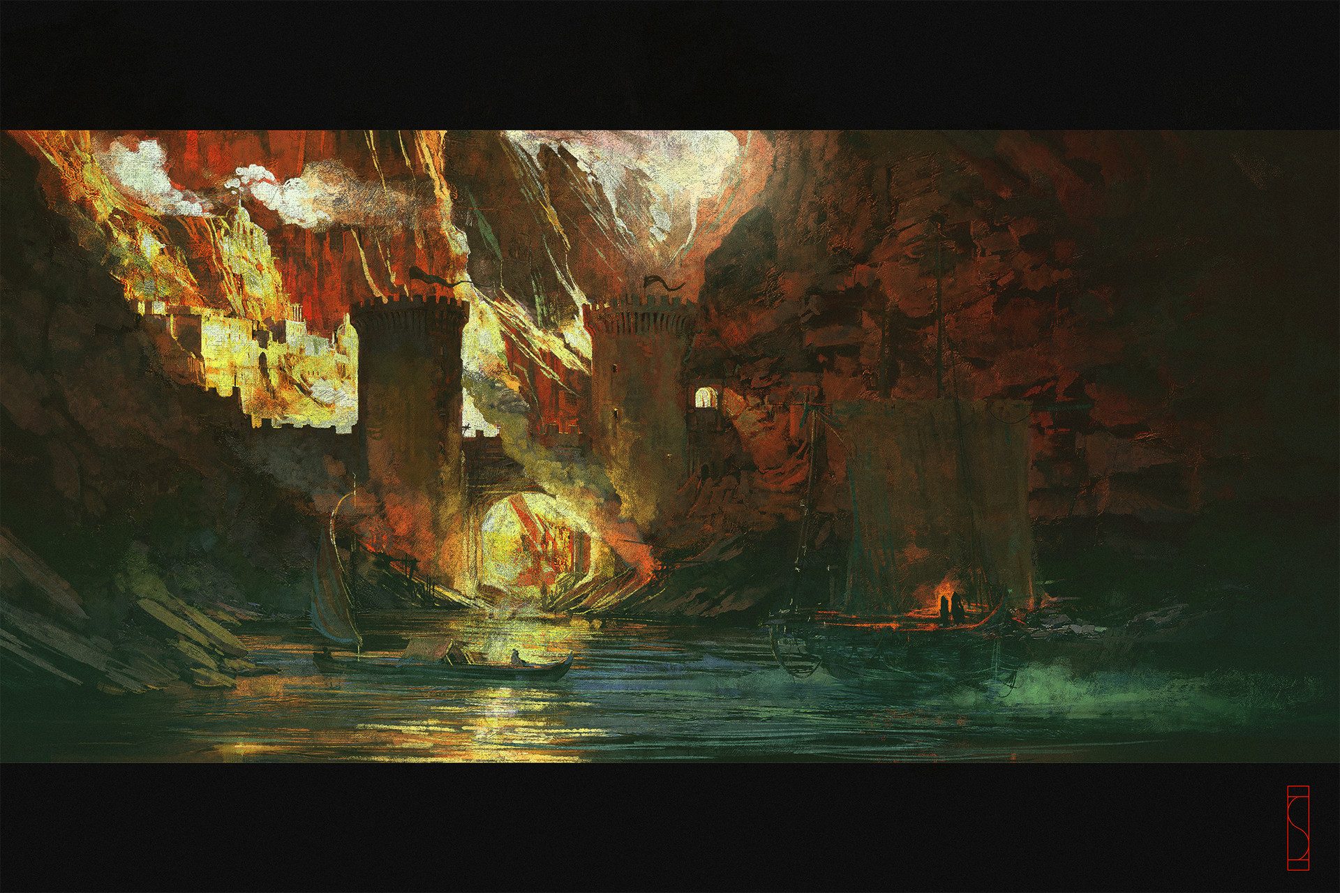 ArtStation - Fantasy landscape