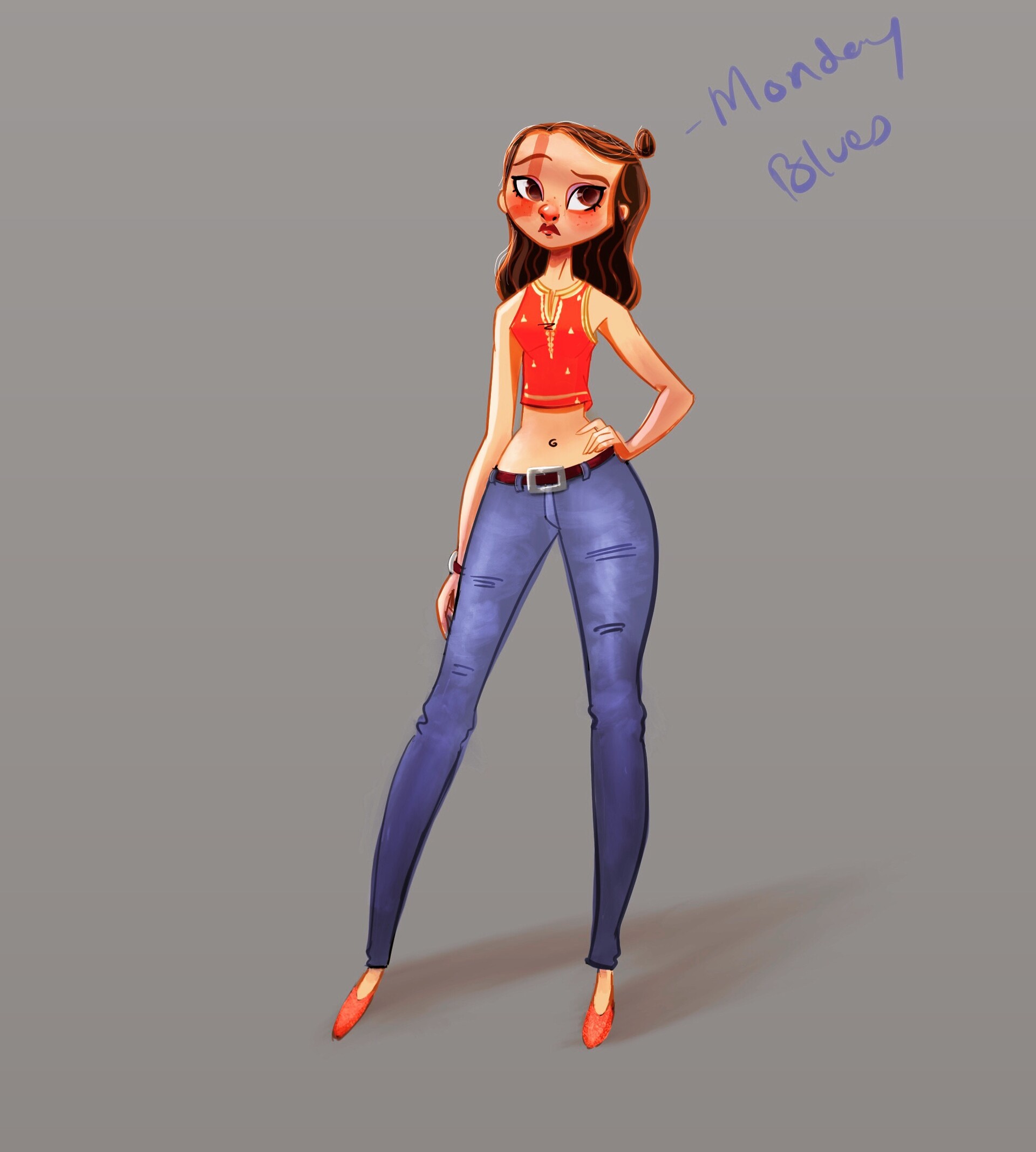 ArtStation - Monday Blues-2nd in series