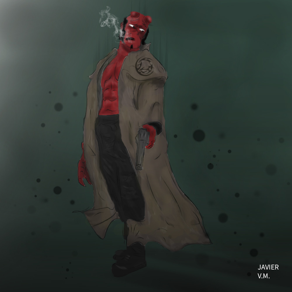 ArtStation - HELLBOY (fanart)