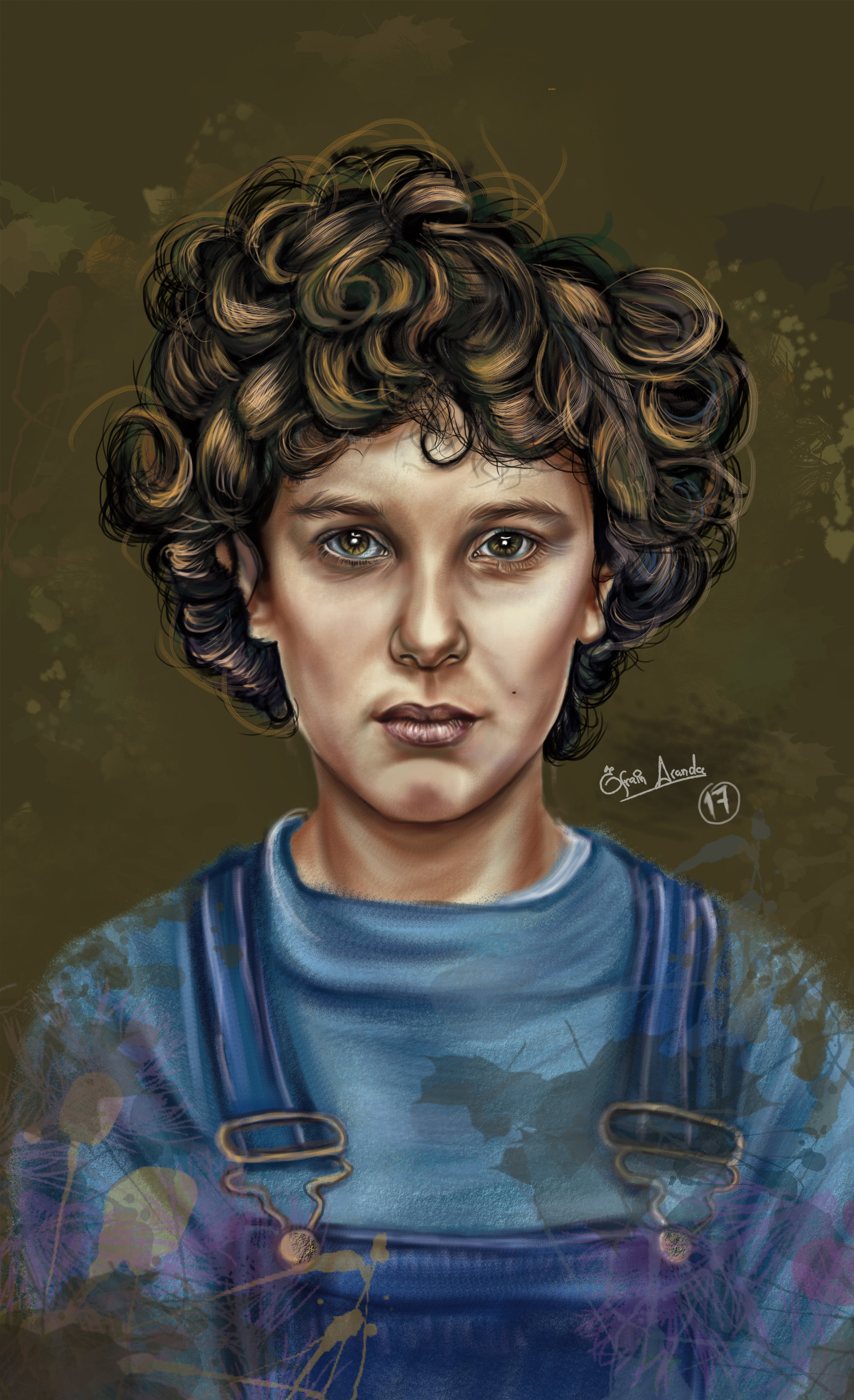 ArtStation - Eleven "Stranger Things"
