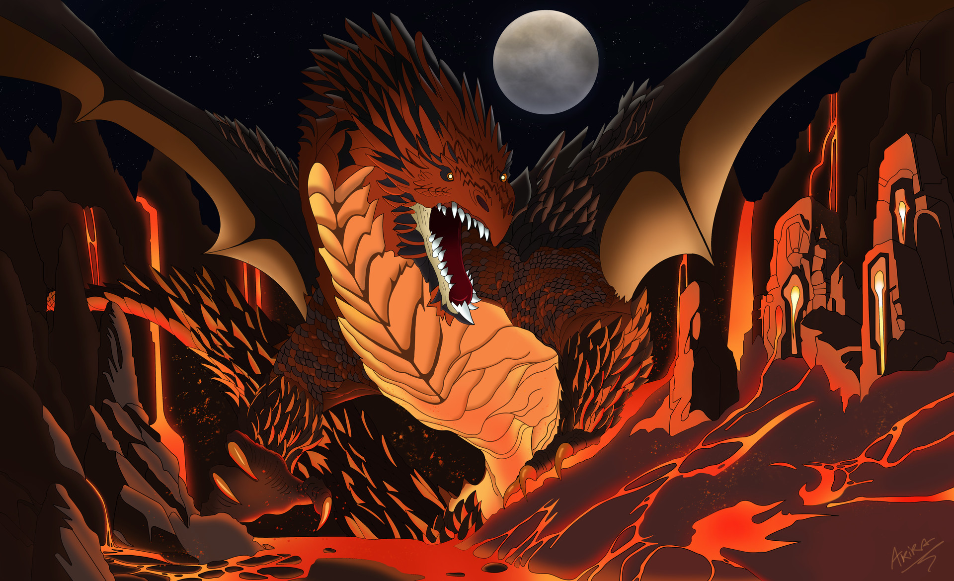 ArtStation - Rhaegar - The Last Dragon