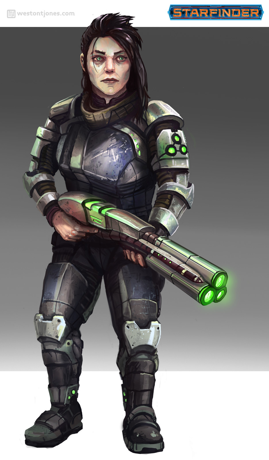 Weston T Jones - Starfinder Illustrations - Eox