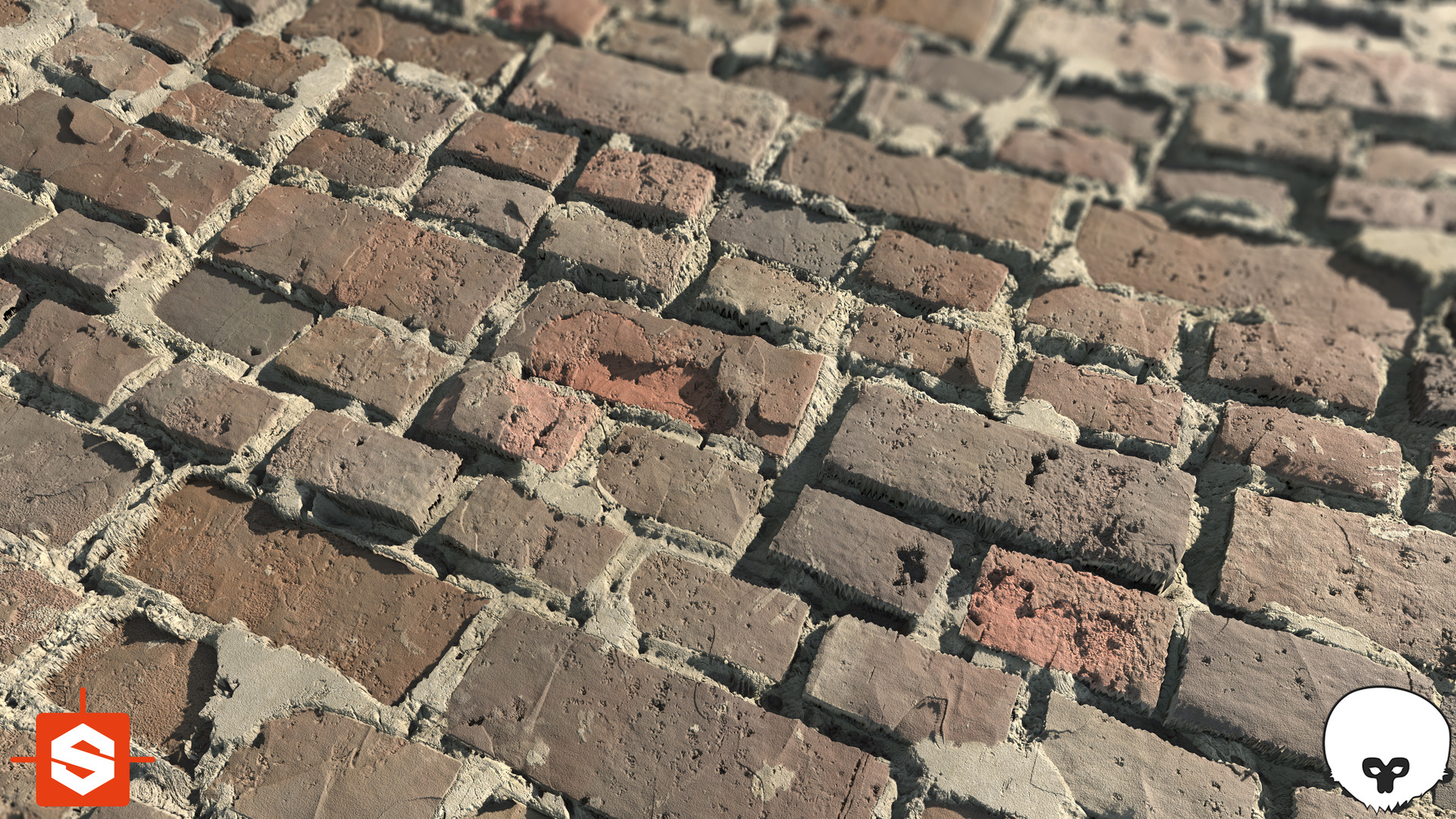 Yuchun Huang - Ruin Brick Material