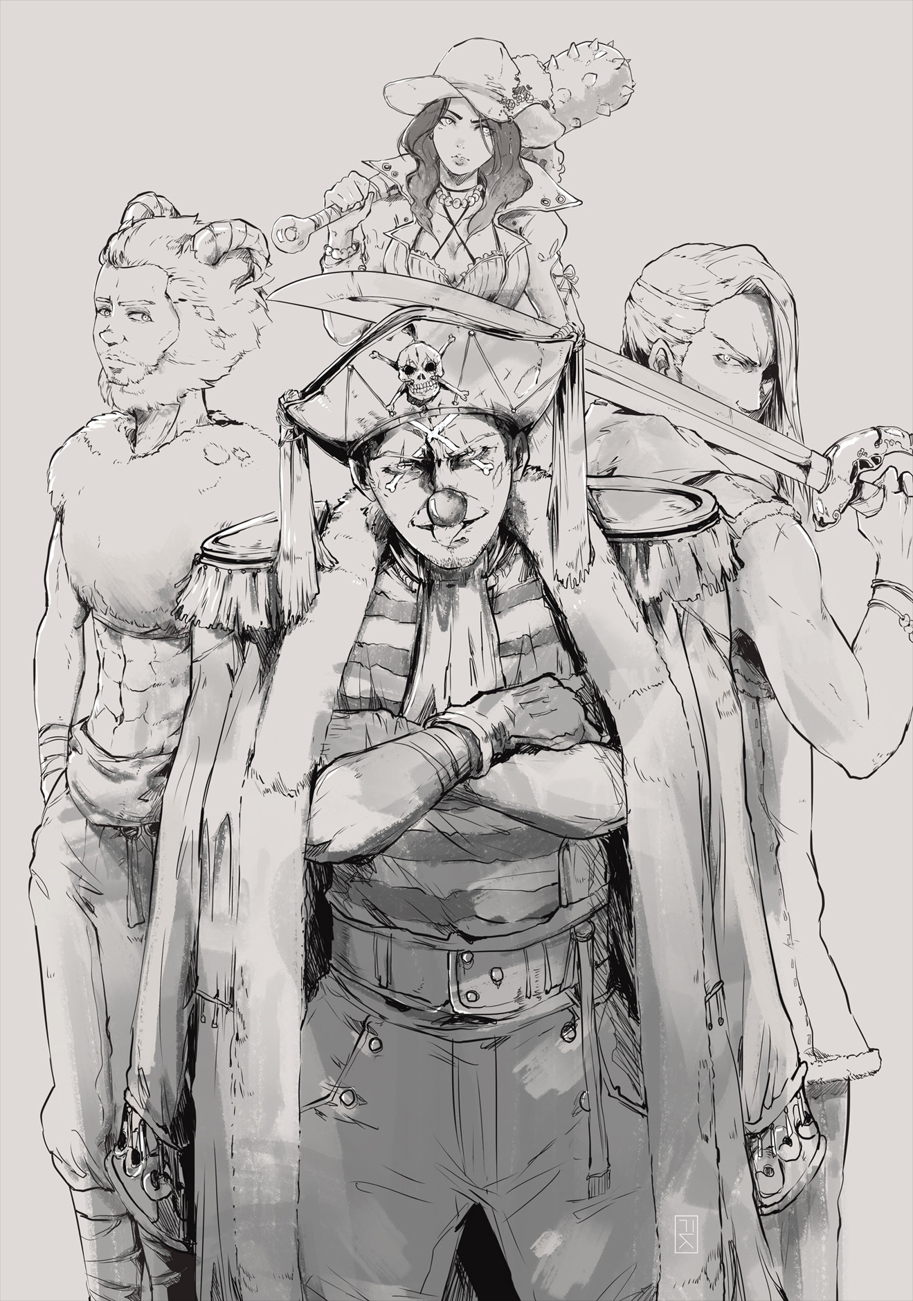 ArtStation - 190122_Buggy Crew