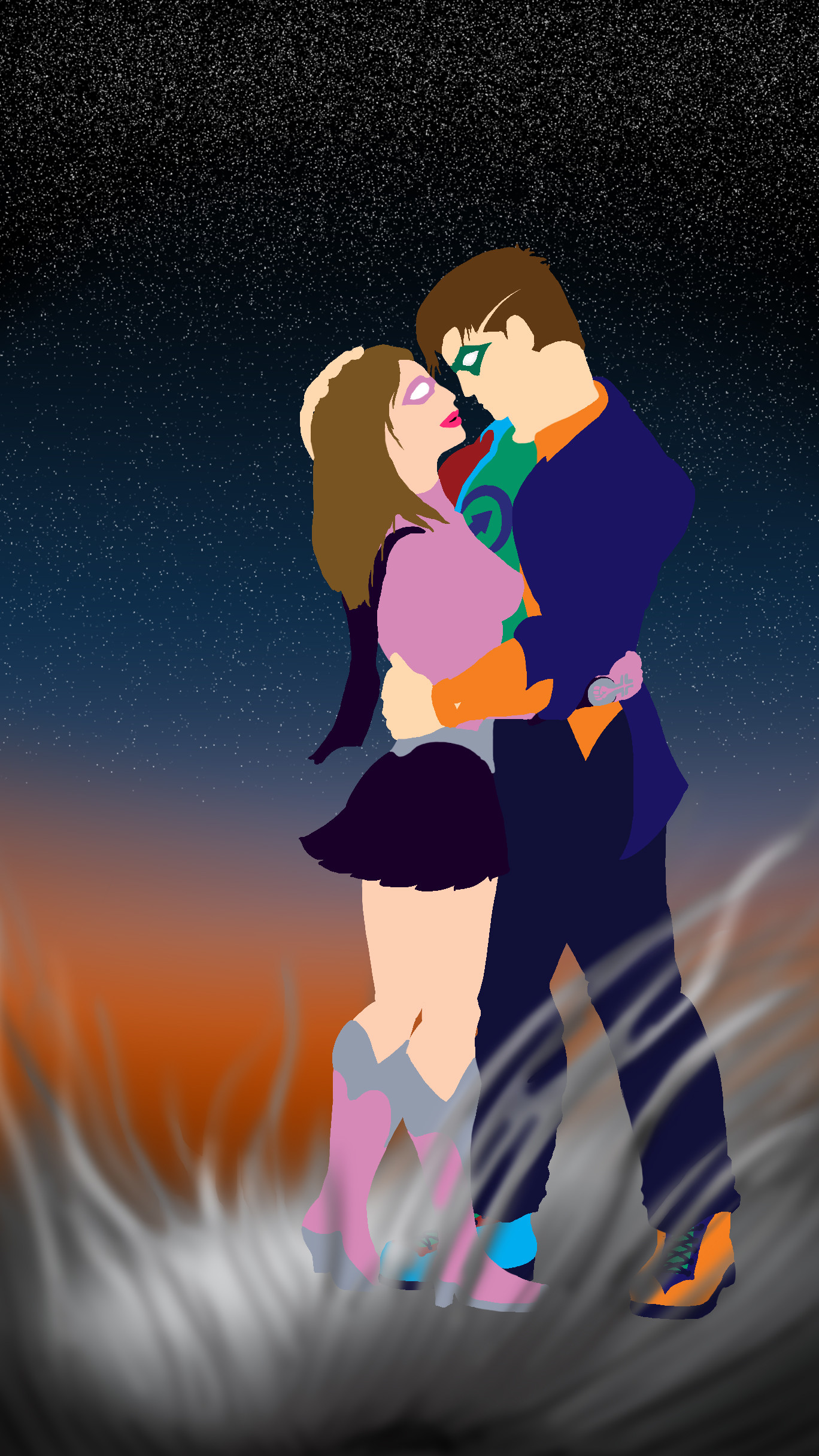 ArtStation - SideKick Man and MainCharacterLady