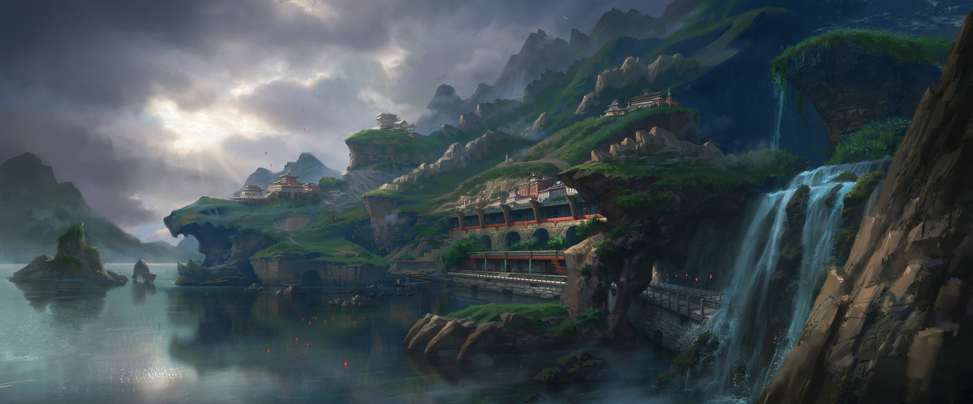 ArtStation - Xuanwu lake