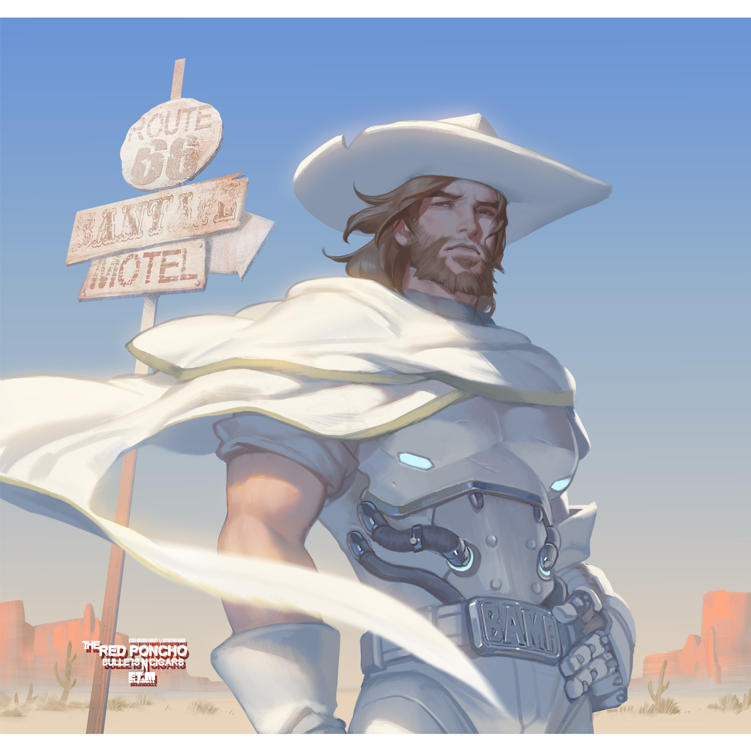 Leoz ETM - Mccree fanbook illust collection I