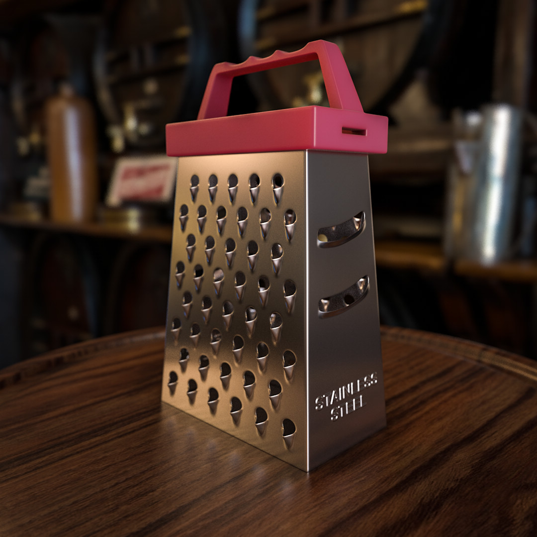 ArtStation - How to model a grater (Cinema 4D Tutorial included)