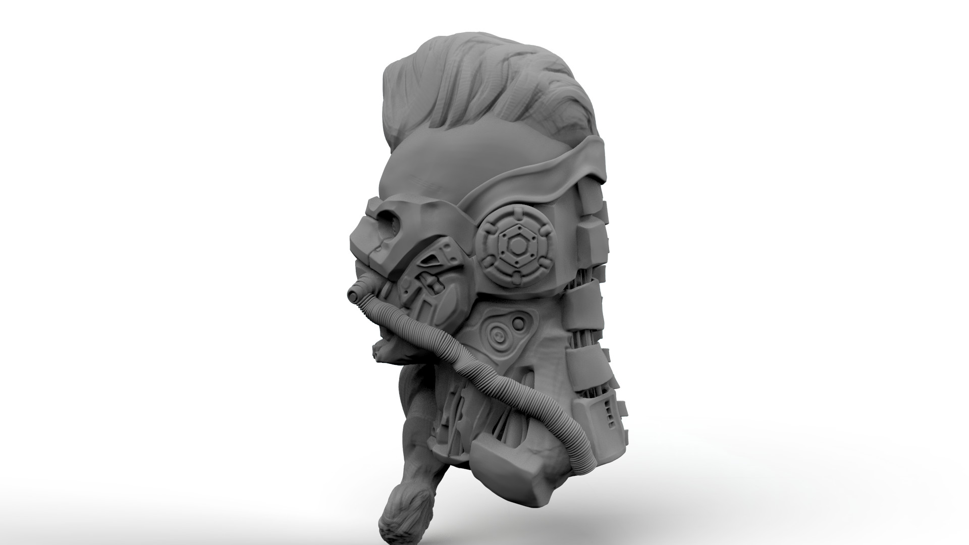 ArtStation - Cyberpunk Head