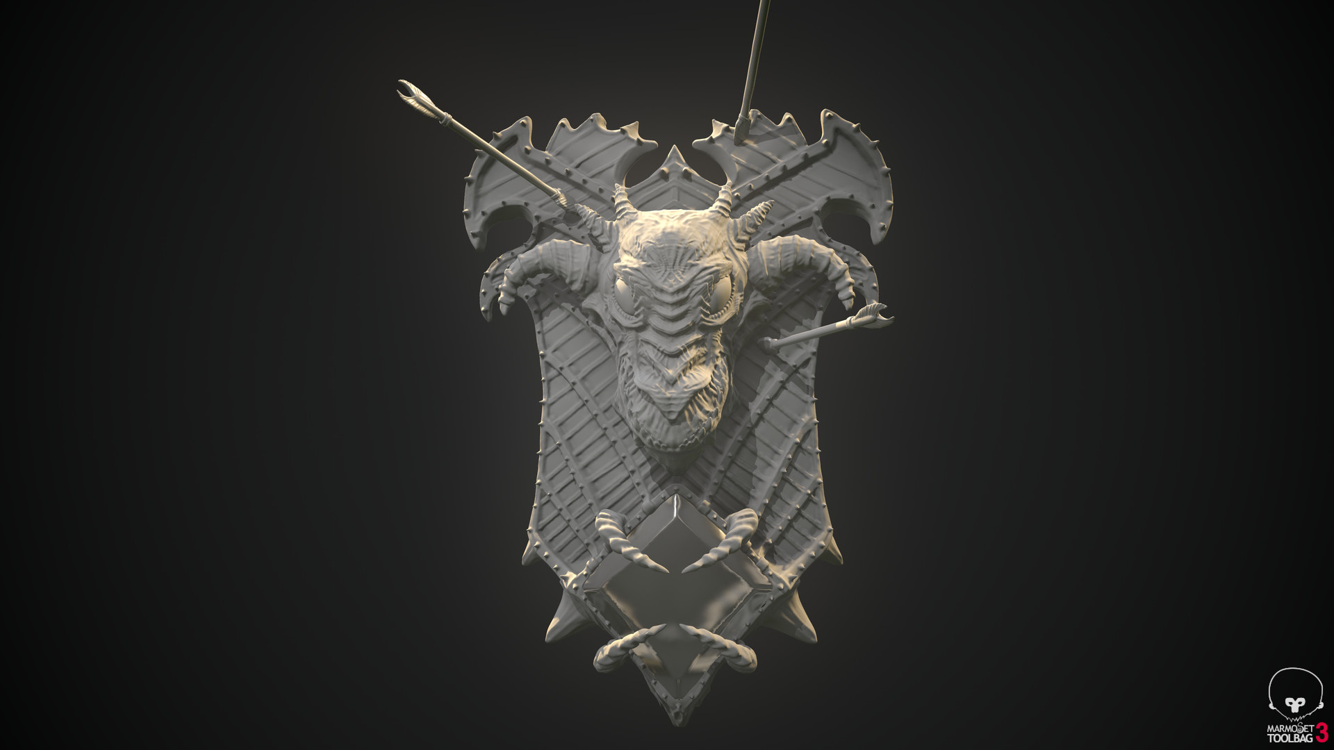 ArtStation - Dragon Shield, Lütfü Balcı
