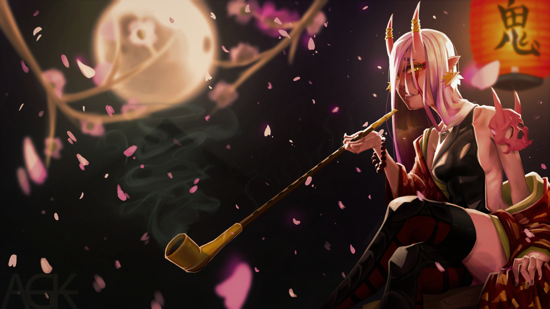 ArtStation - The Smoking Oni