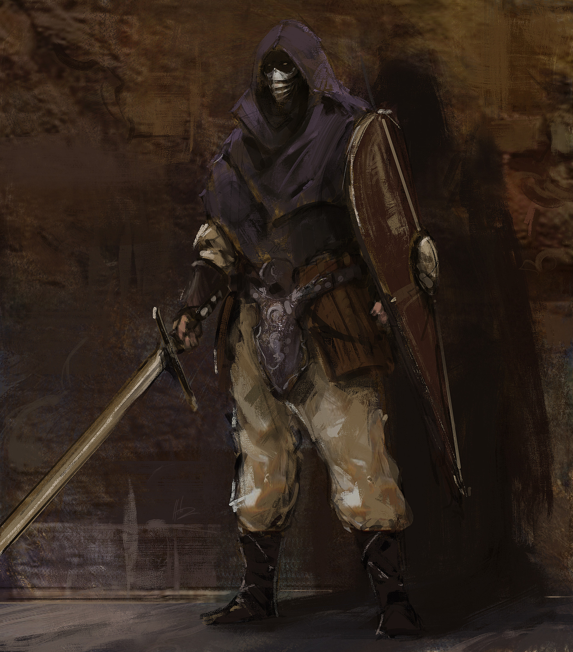 ArtStation - another assassin study