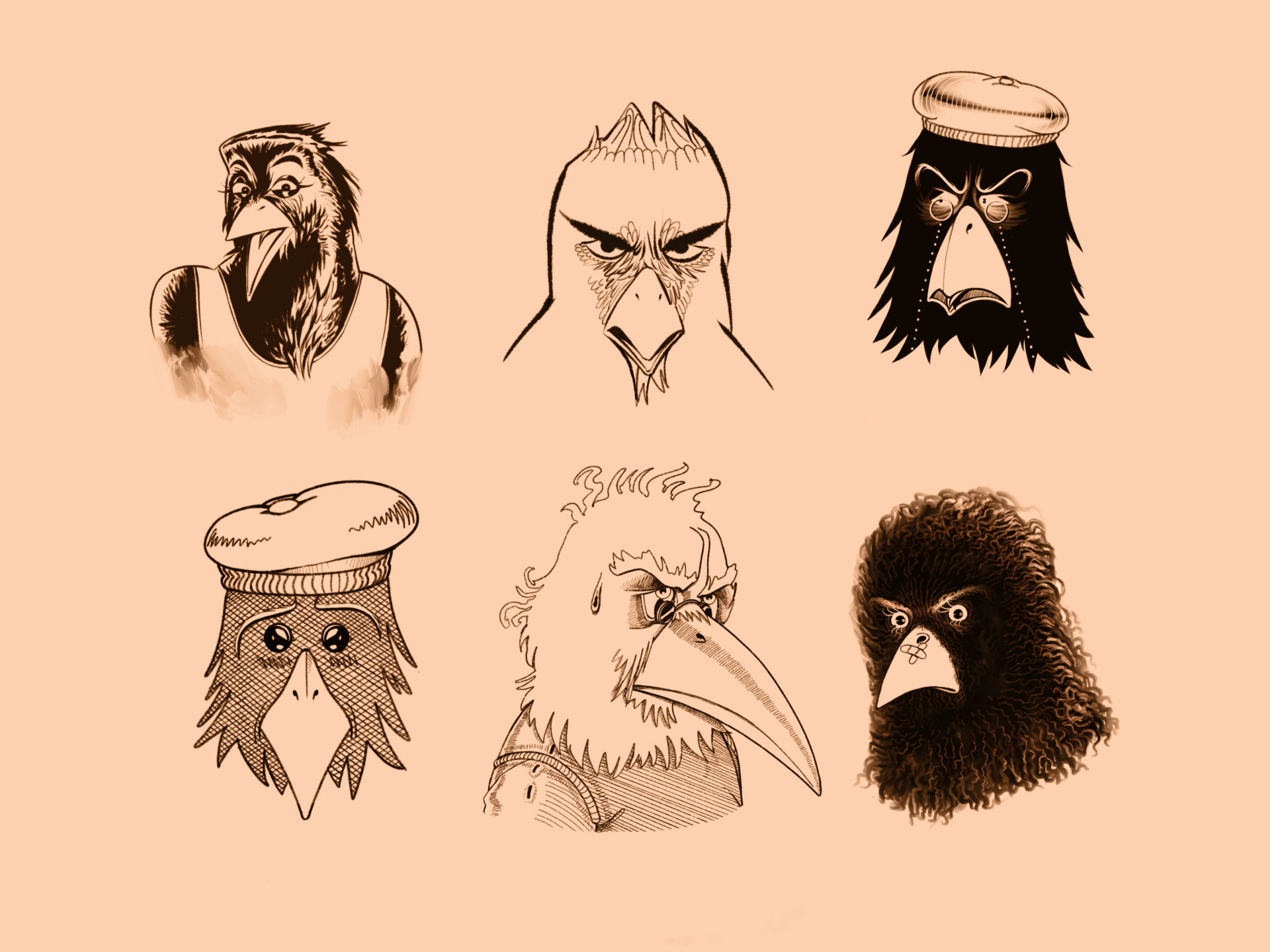 ArtStation - Character Design - Raven