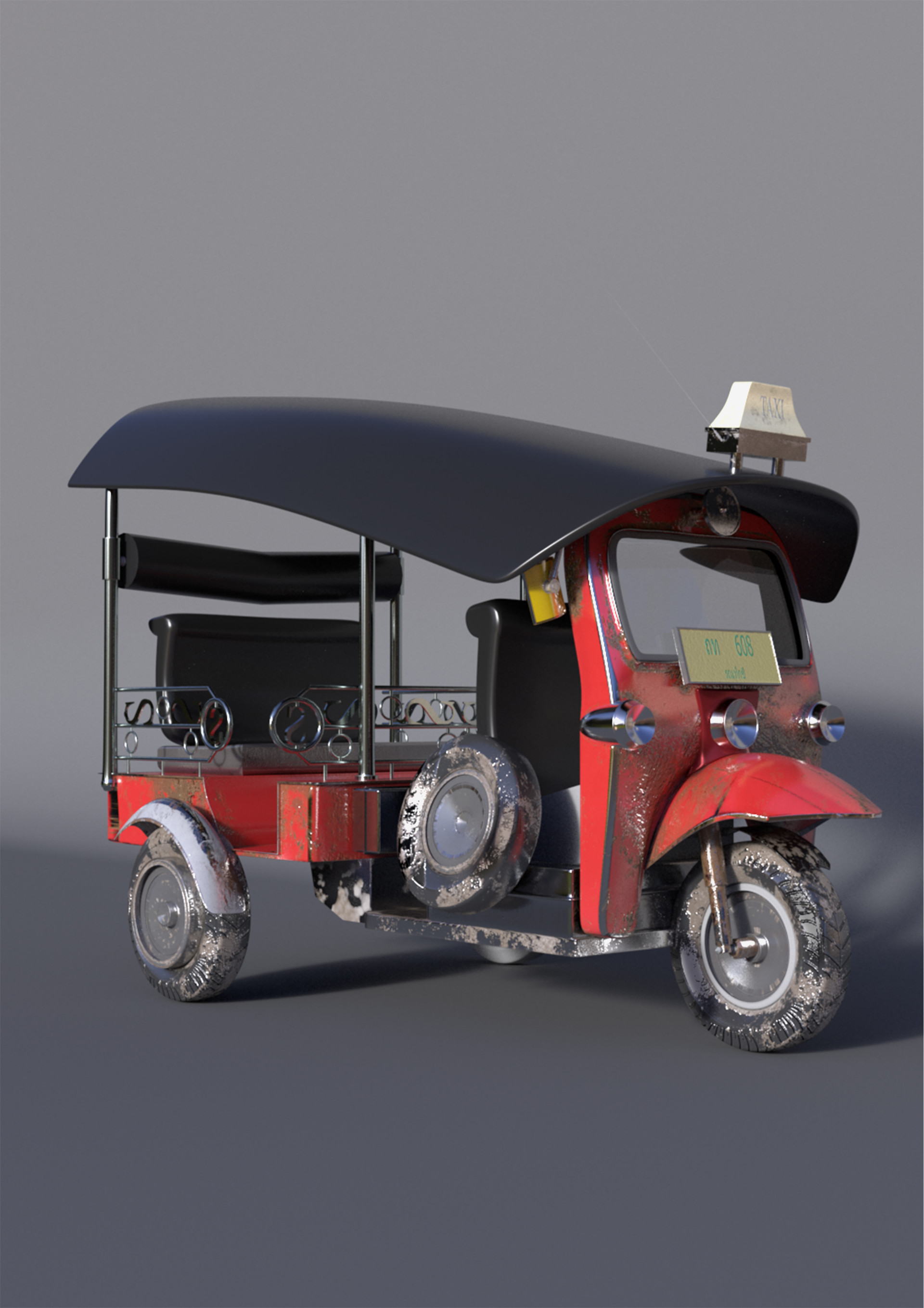 ArtStation - Thai tuk tuk