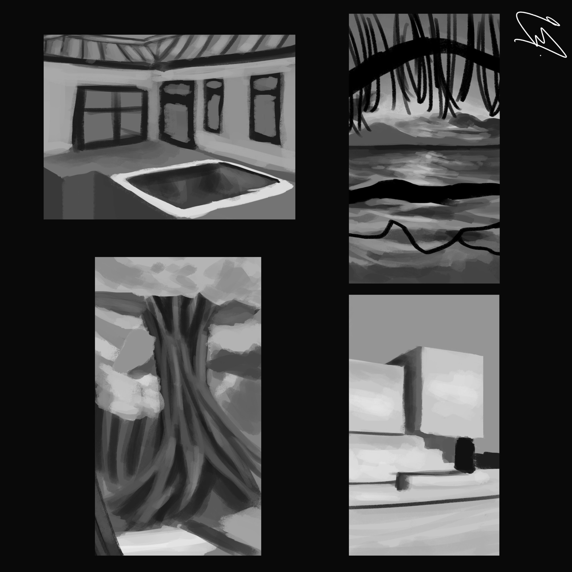 ArtStation - Thumbnail studies 2