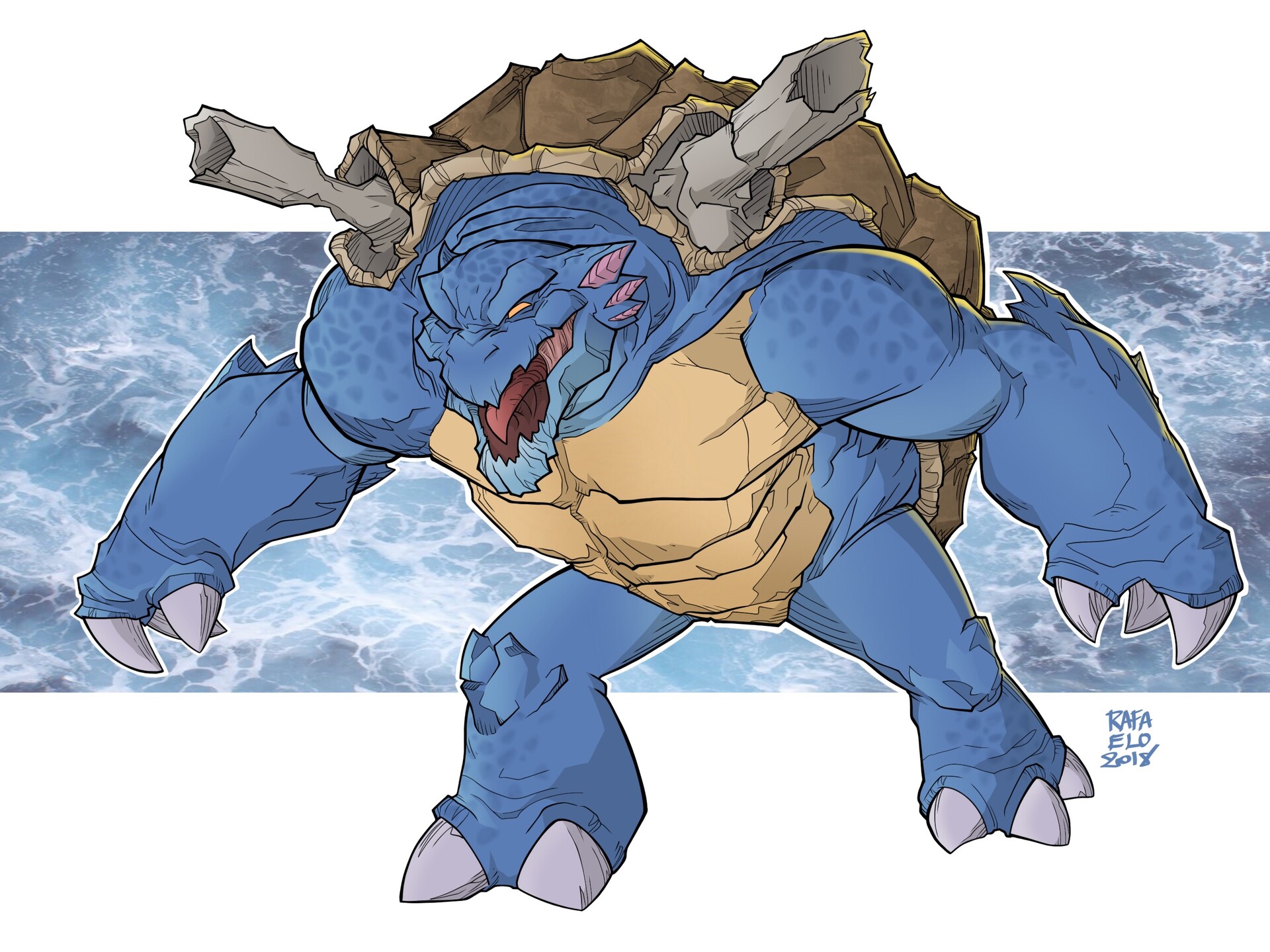 ArtStation - Blastoise